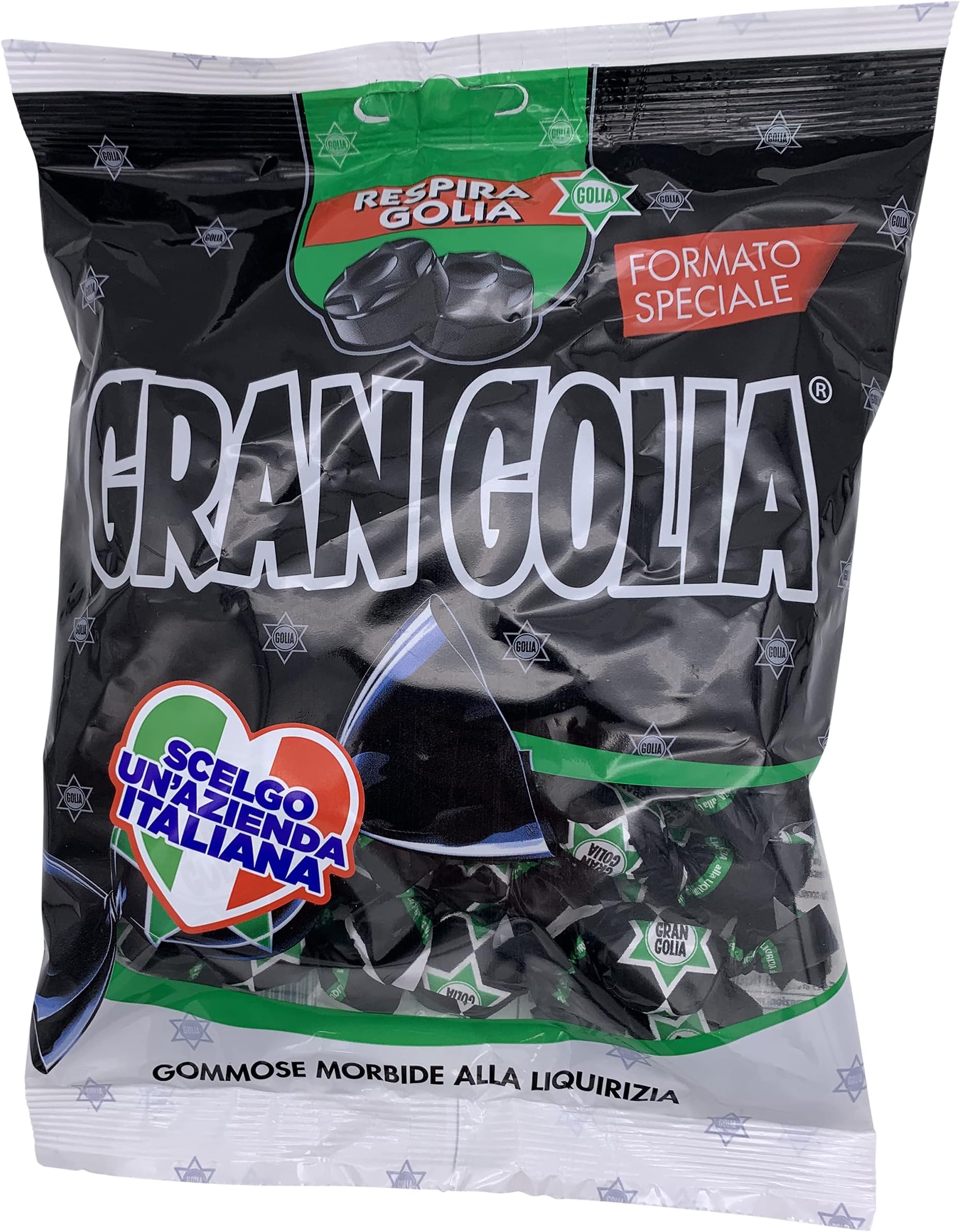 Amazon.com : Golia - GRAN Gommose Morbide alla Liquirizia, (2)- 6.3 oz ...