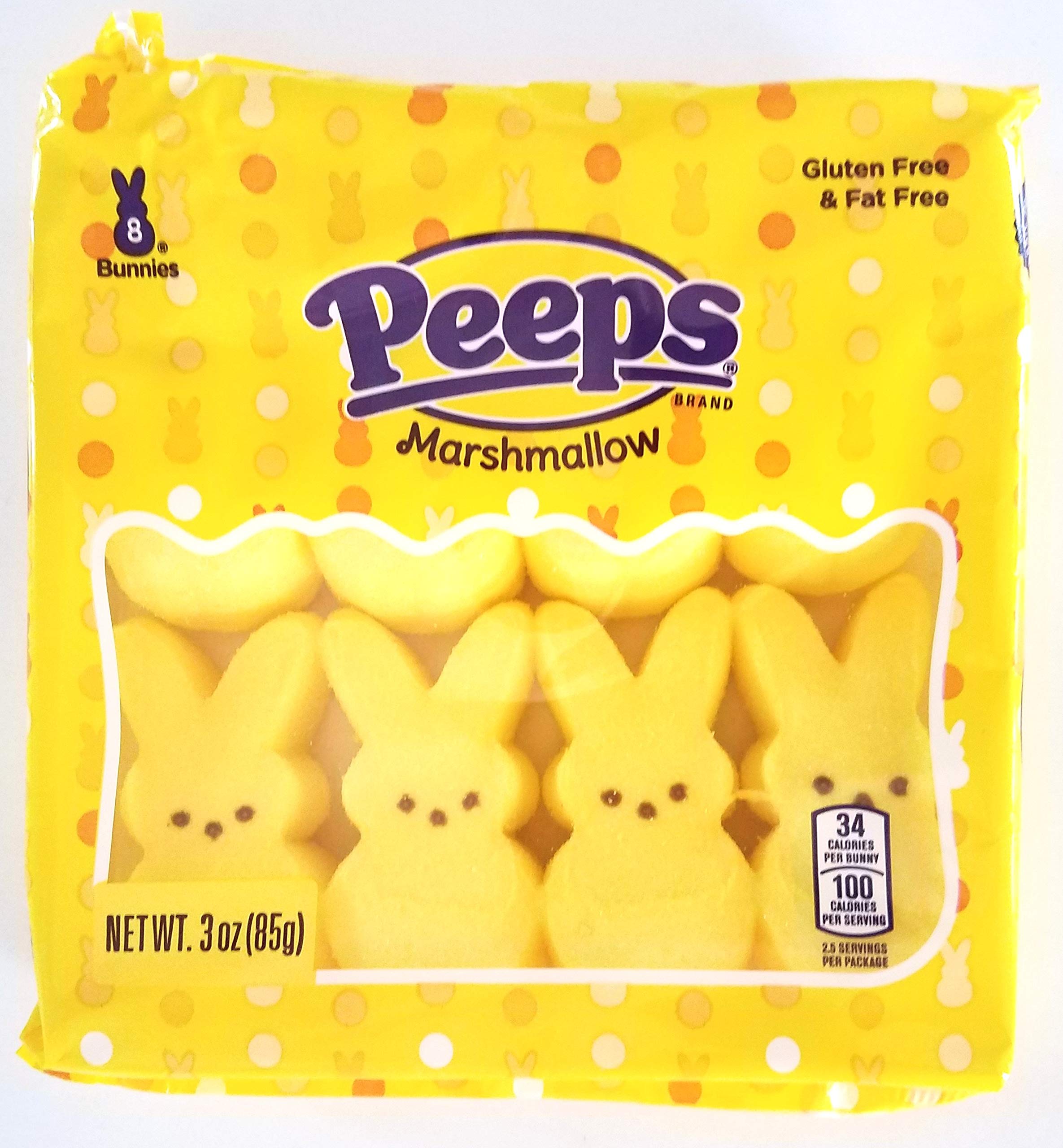 Snapklik.com : Peeps, Yellow Marshmallow Bunny Easter Candy, Gluten ...