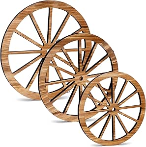 Wood Decorative Wheels : Amazon.ca: Tools & Home Improvement
