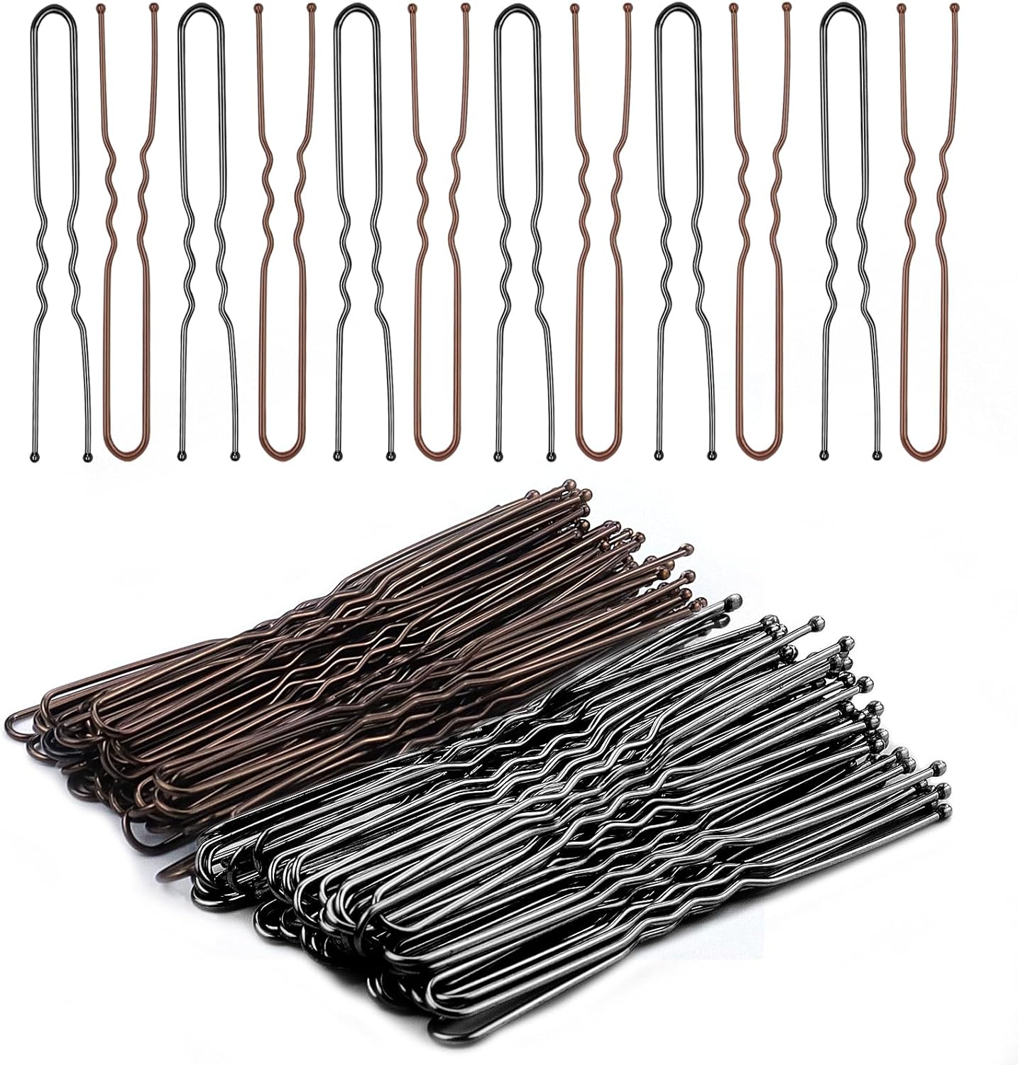 Kavya 100 Pieces Epingle Cheveux Femme Pince Chignon 7cm Epingle a ...