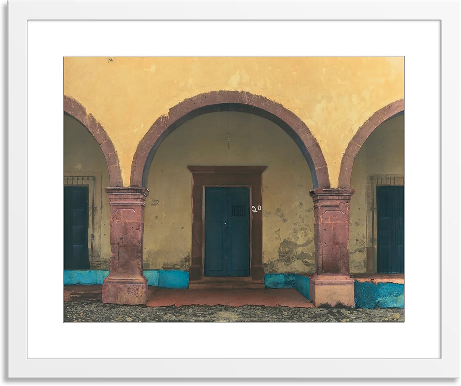 Amazon.com: Gallery Direct Veinte, Atotonilco Artwork on Paper by ...
