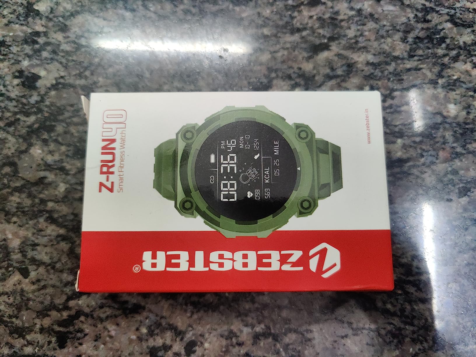 ZEBSTER Z - Run 40 Basic Smart Watch, BTv 5.0, 2.4cm LCD Screen, Call ...