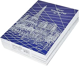 FIS Single Ruled, Tower Design Writing Pads, A4 Size (70 Sheetsx12 ...