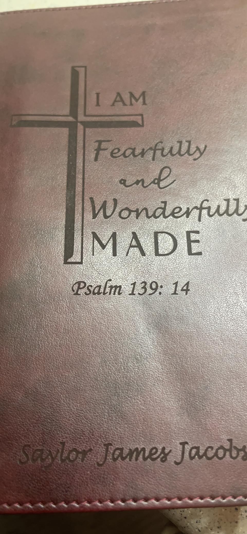 Amazon.com: Personalized ESV Bible | Large Print Ultrathin | Custom ...