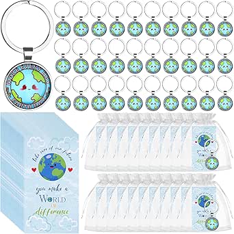 Amazon.com: Furbeko 60 Pcs Earth Day Party Favors Bulk-30 Earth Day ...