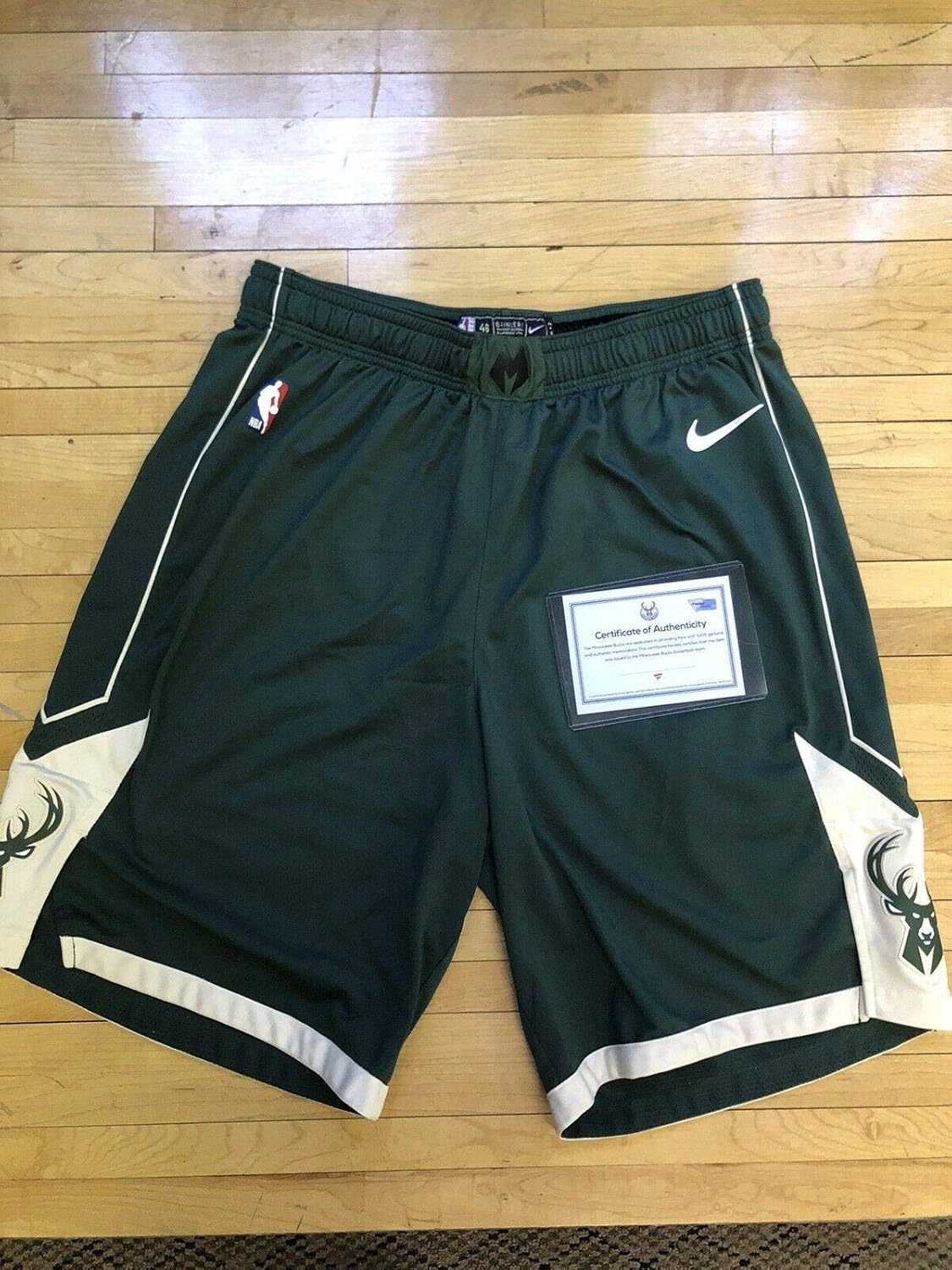 Amazon.com: Milwaukee Bucks #11 Brook Lopez Team Issued Nike Game ...