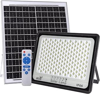 300W LED Solar Flood Lights, 24000 Lumens Street Flood Light Outdoor ...