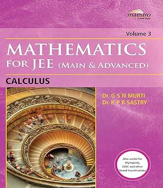 Buy Wiley's Mathematics for JEE (Main & Advanced): Calculus, Vol 3 Book ...