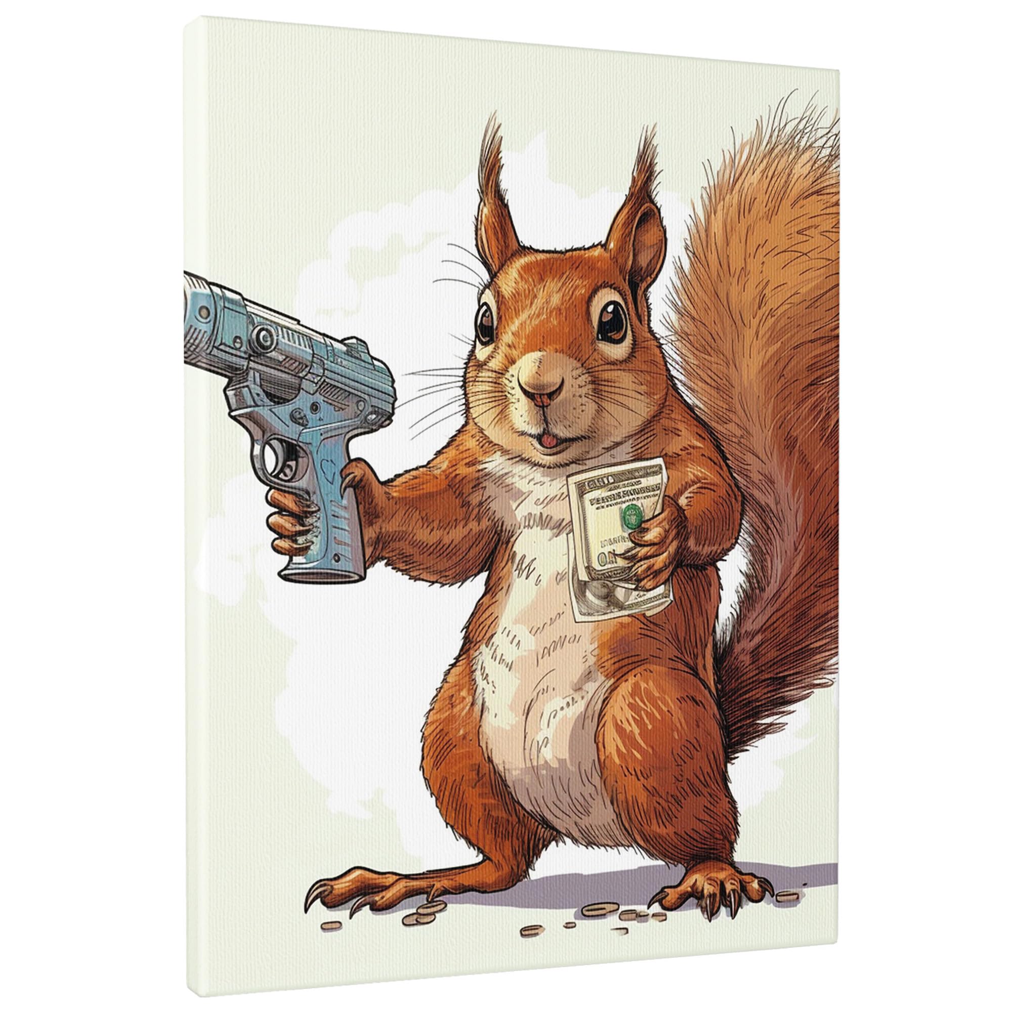 Funny Squirrel Cartoon