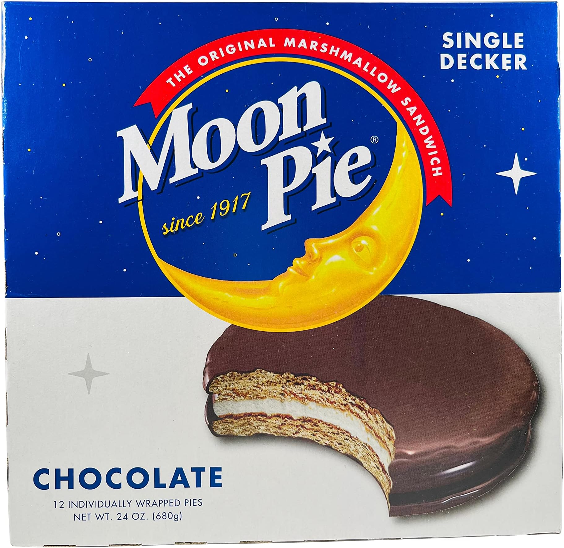 Amazon.com: The Original MoonPie 12ct. box : Grocery & Gourmet Food