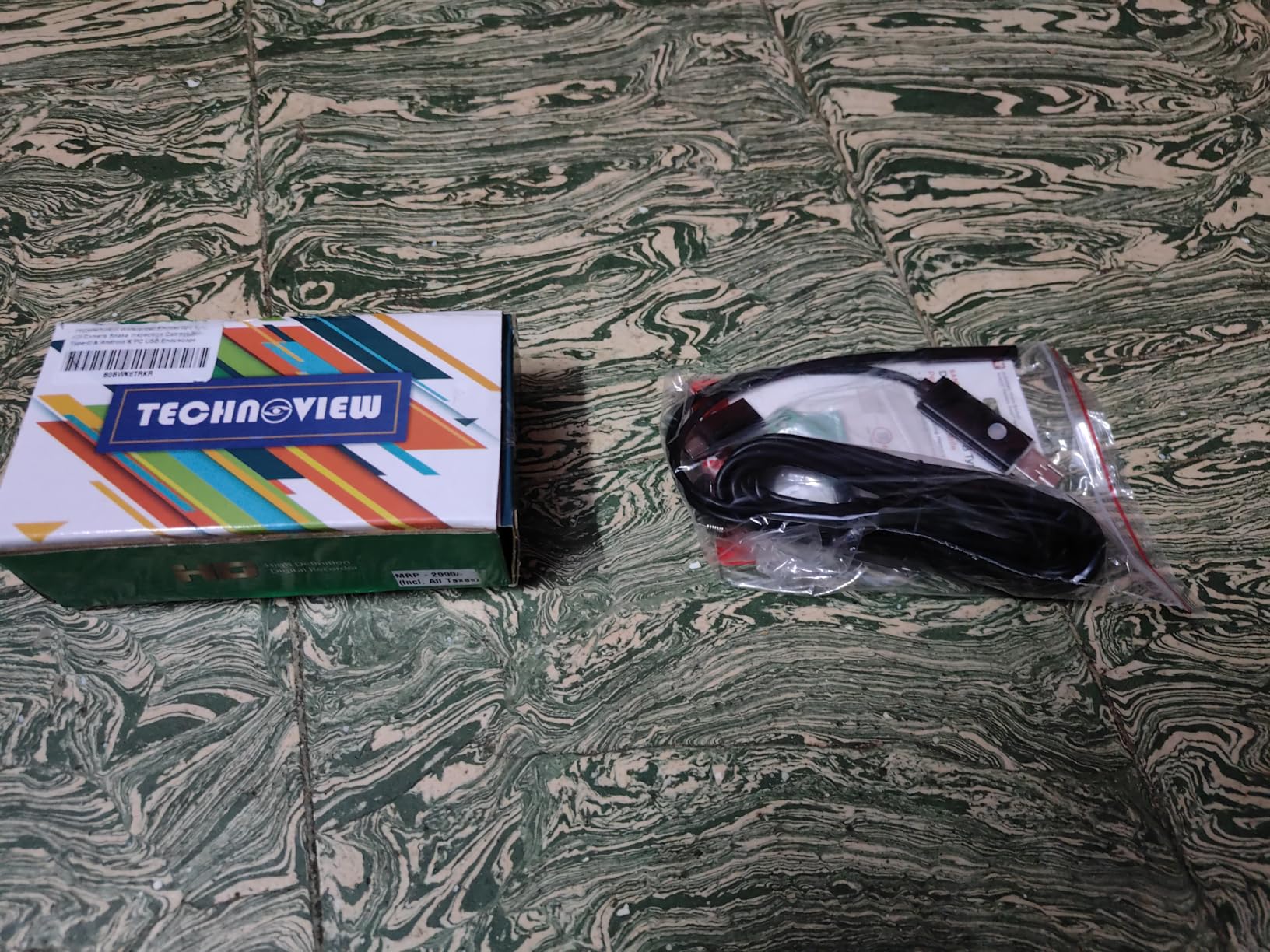 TECHNOVIEW Waterproof Endoscope Mini HD Camera Snake Tube 7 mm Lens USB ...