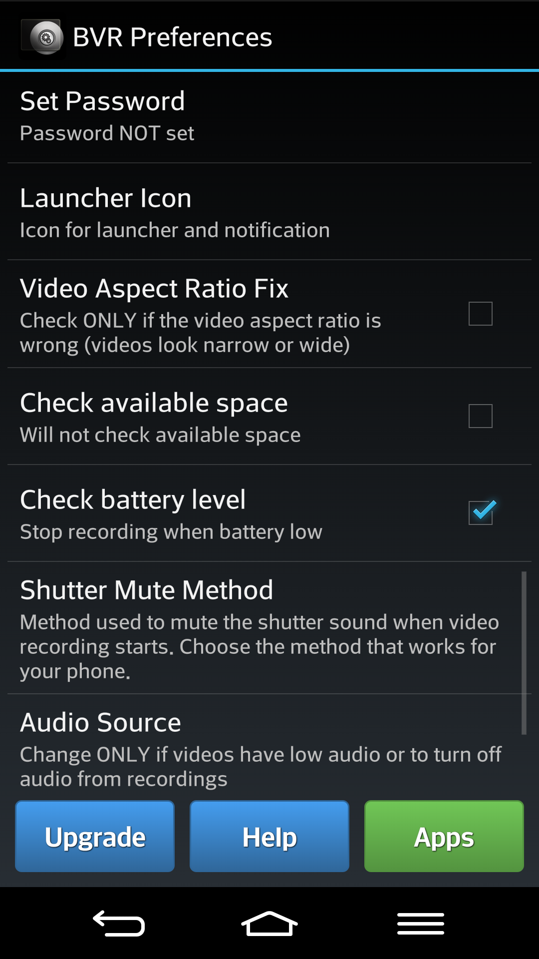 Background Video Recorder - App on the Amazon Appstore