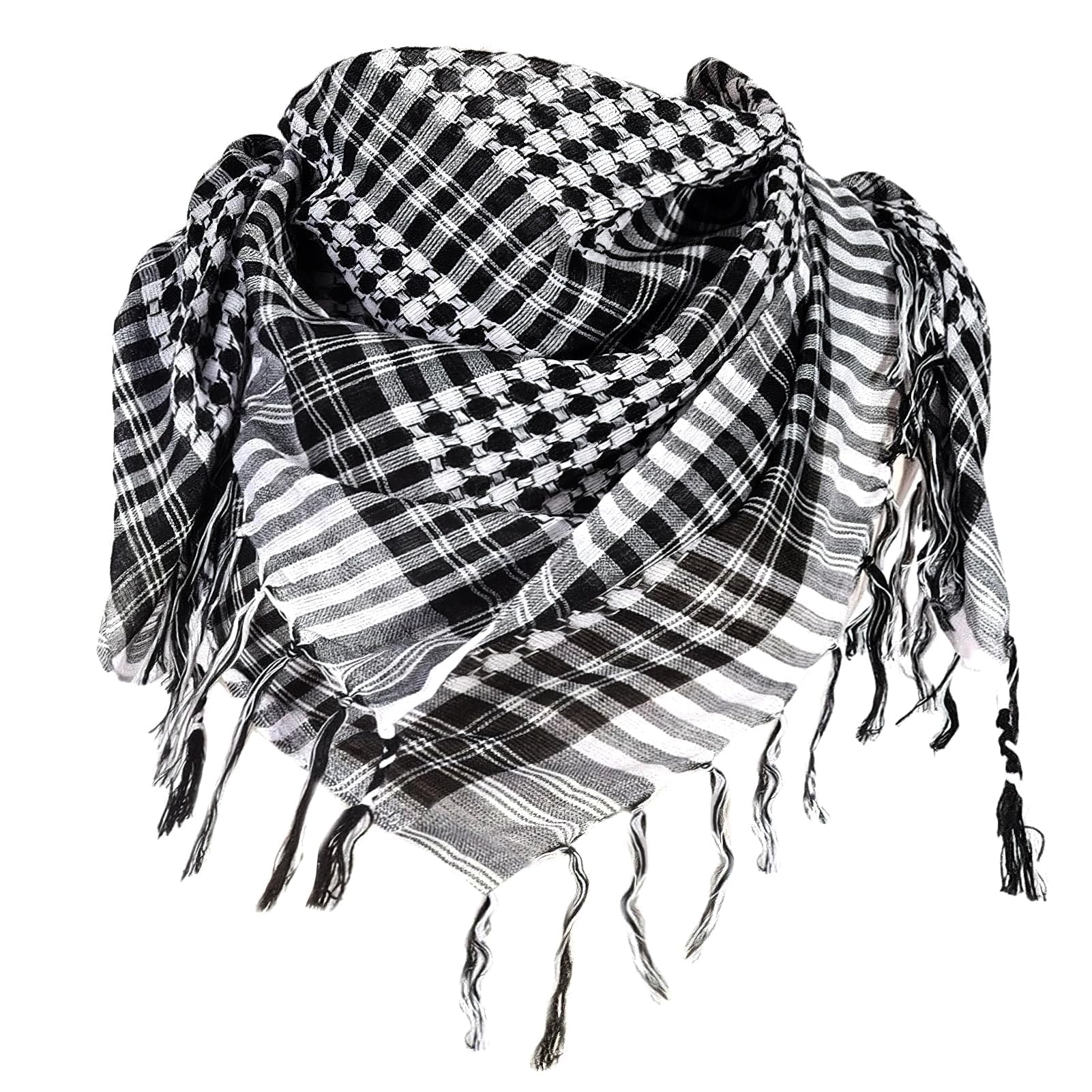 100x100cm Desert Shemagh Scarf, Fashion Versatile Keffiyeh Scarf ...