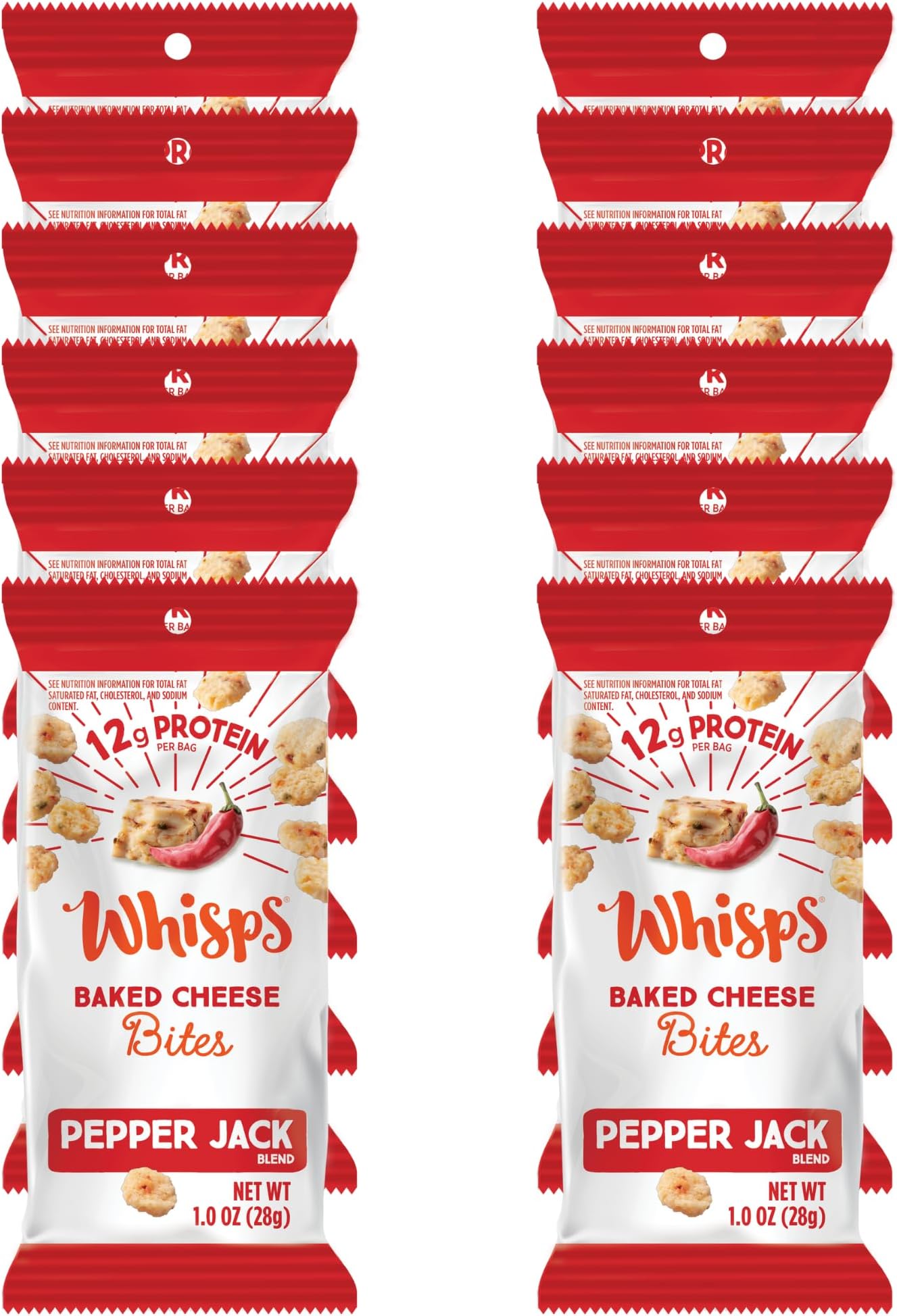 Amazon.com: Whisps Asiago Pepper Jack Cheese Crisps | Protein Chips ...