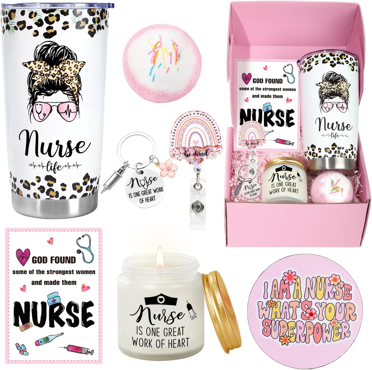 Amazon.com | Yinder Nurse Gifts for Women Purple Nurse Week ...