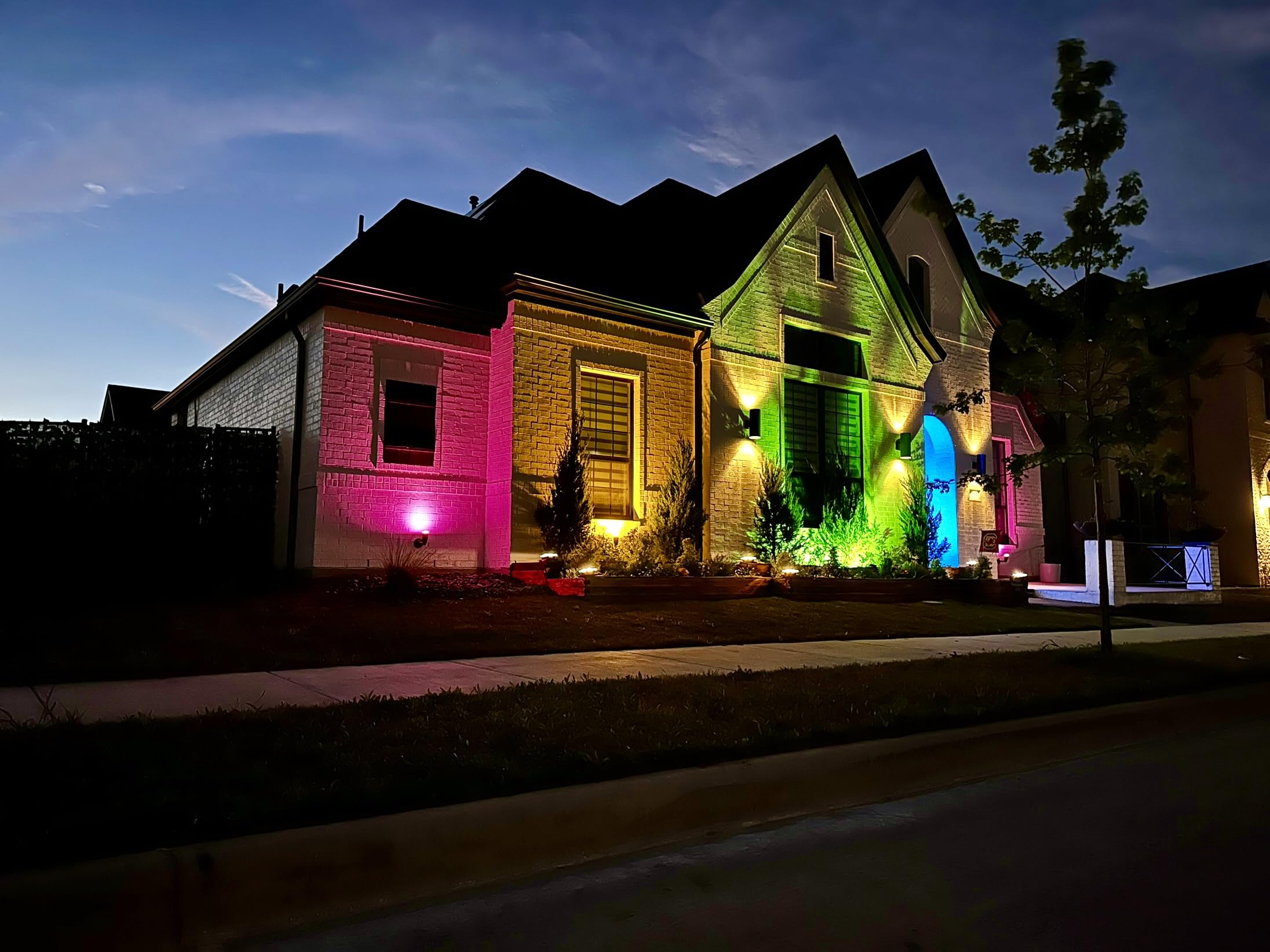 Outdoor Colored Light Lens Covers