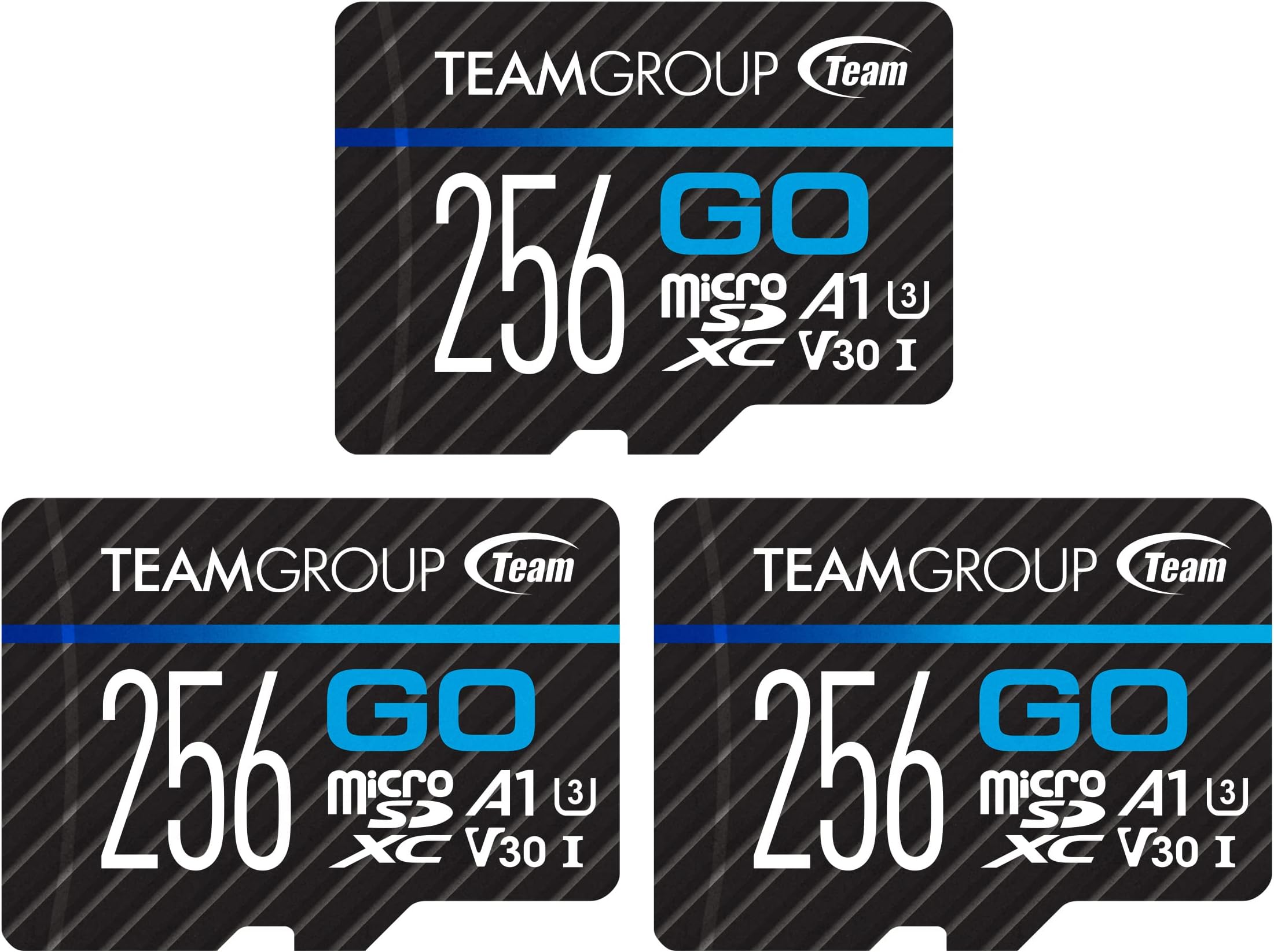Amazon.com: KOOTION 256GB Micro SD Card 3Pack,TF Card Micro SDXC Memory ...