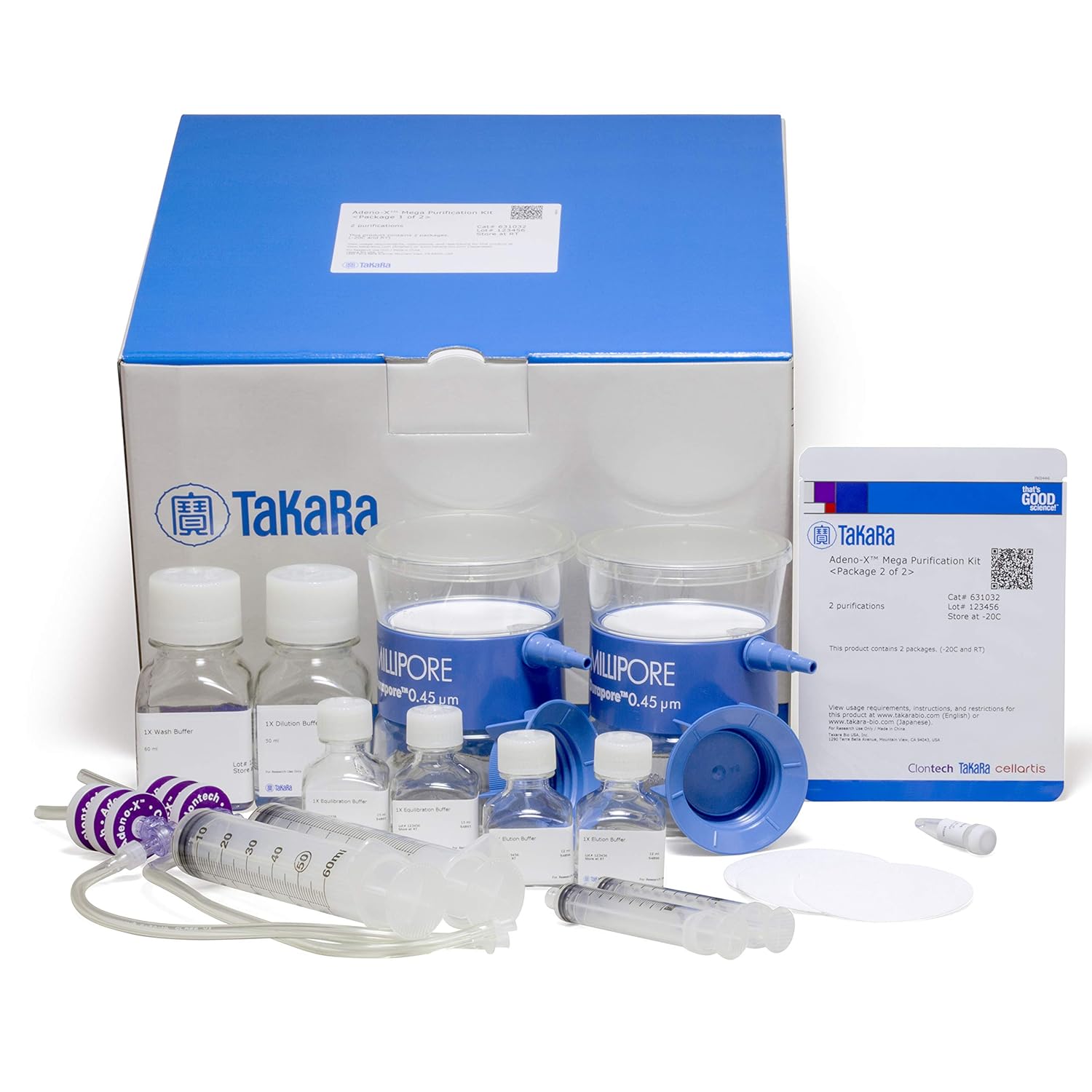 Adeno-X Mega Purification Kit, (Takara Bio Cat. No. 631032): Amazon.com: Industrial & Scientific