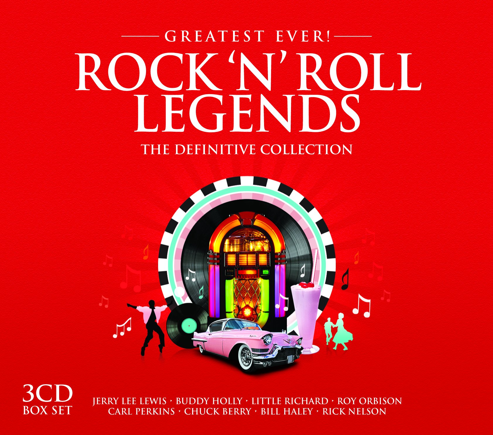 Greatest Ever Rock 'n' Roll Legends: Amazon.co.uk: CDs & Vinyl