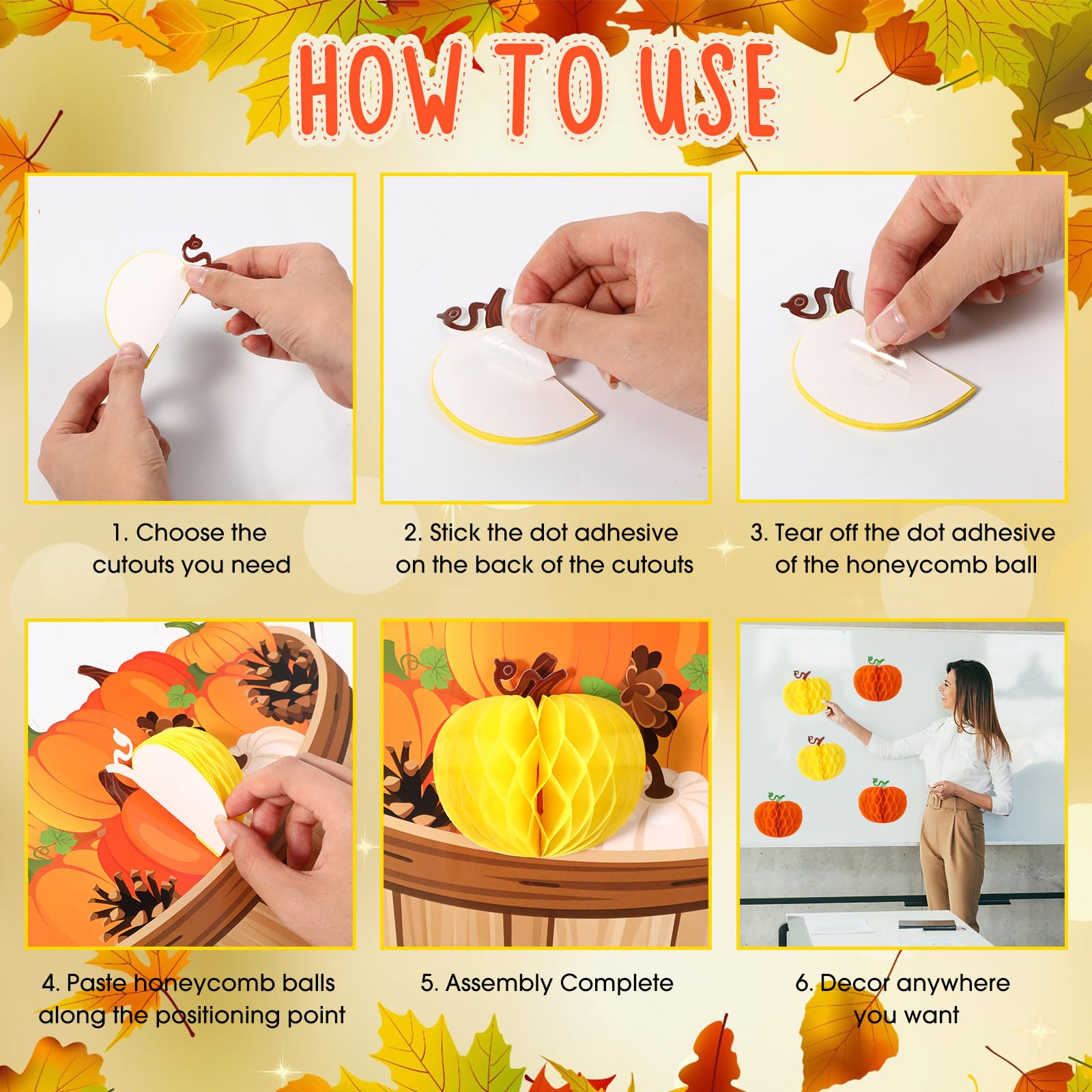 Snapklik.com : Fall Autumn Bulletin Board Classroom Decorations Autumn ...