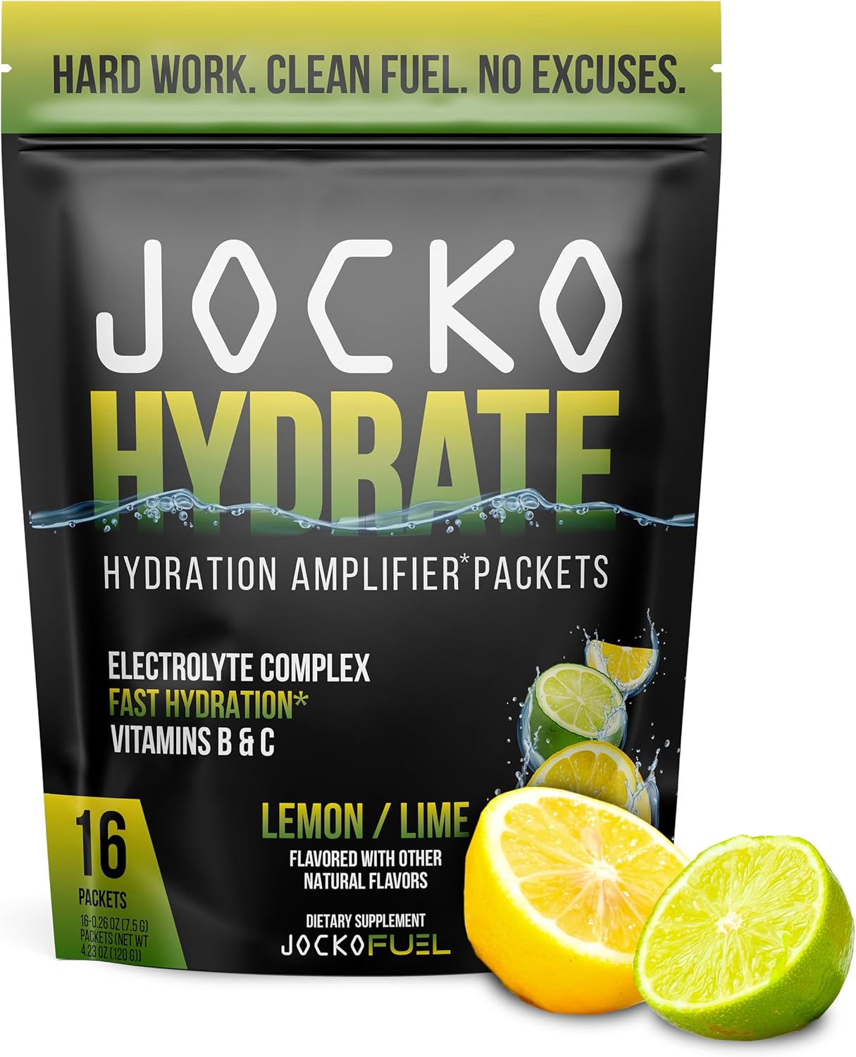 Amazon.com: Jocko Fuel Packets Low Sugar - Hydration Amplifier Packets ...