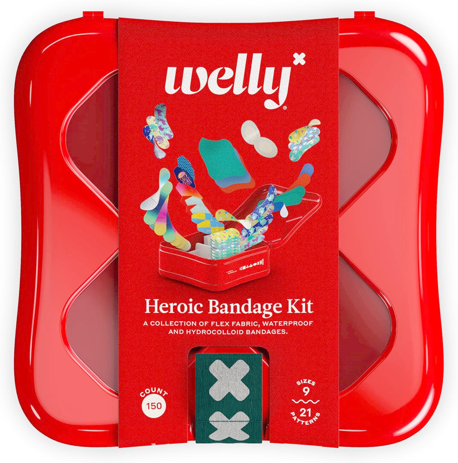 Amazon.com: Welly Bandages | Heroic Kit - Bravery Badges | Adhesive ...