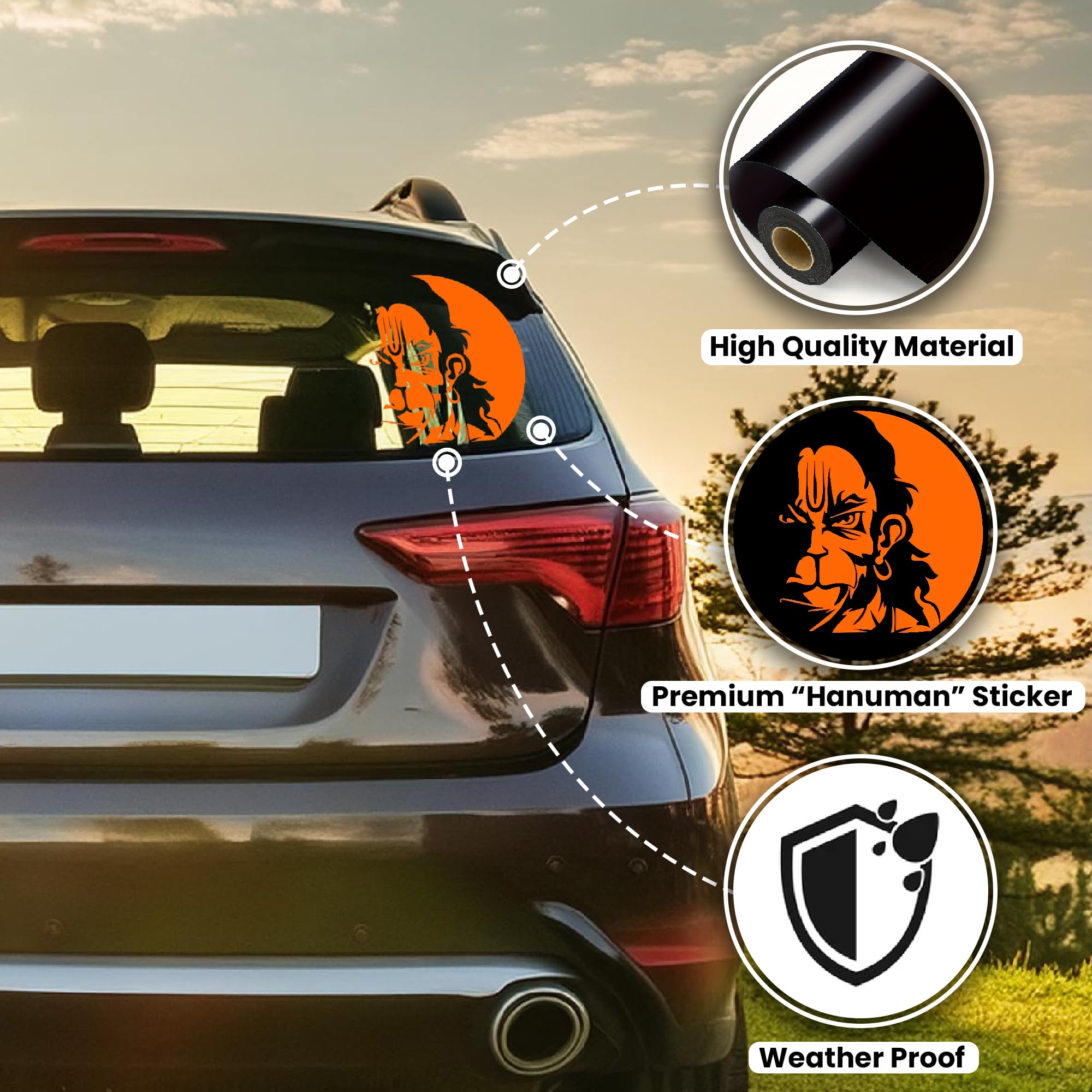 Radium Stickers For Cars
