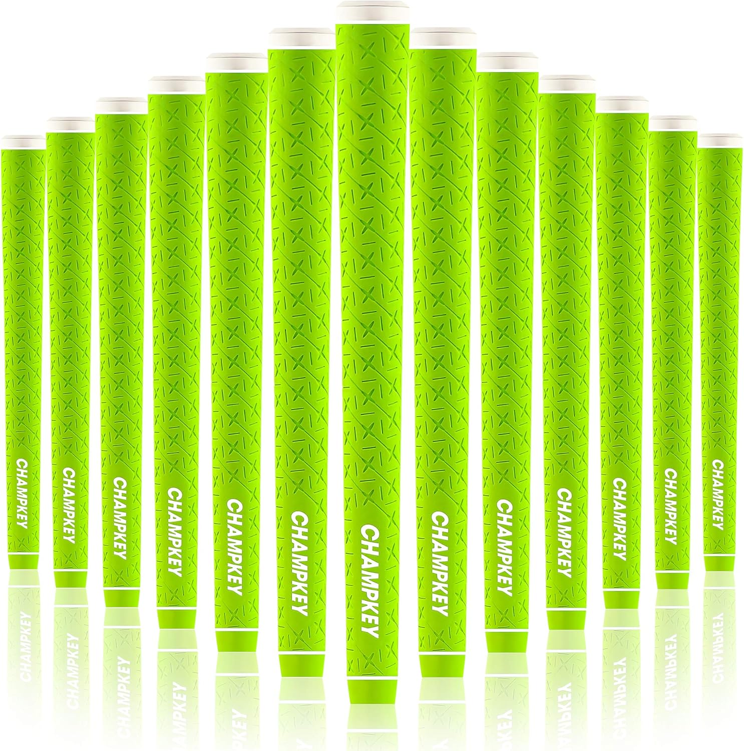Champkey X-LITE Rubber Golf Grips Set of 13(Free 15 Tapes,Knife ，Rubber ...