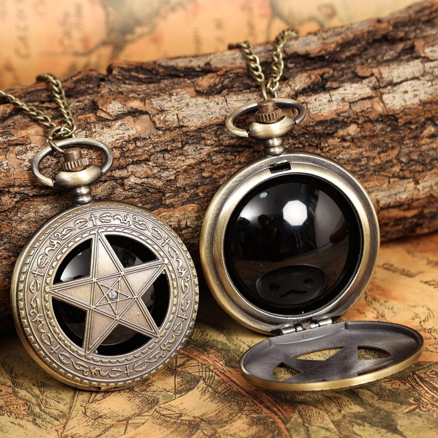 Amazon.com: TOWDREU Scrying Mirror Natural Black Obsidian Mirror for ...