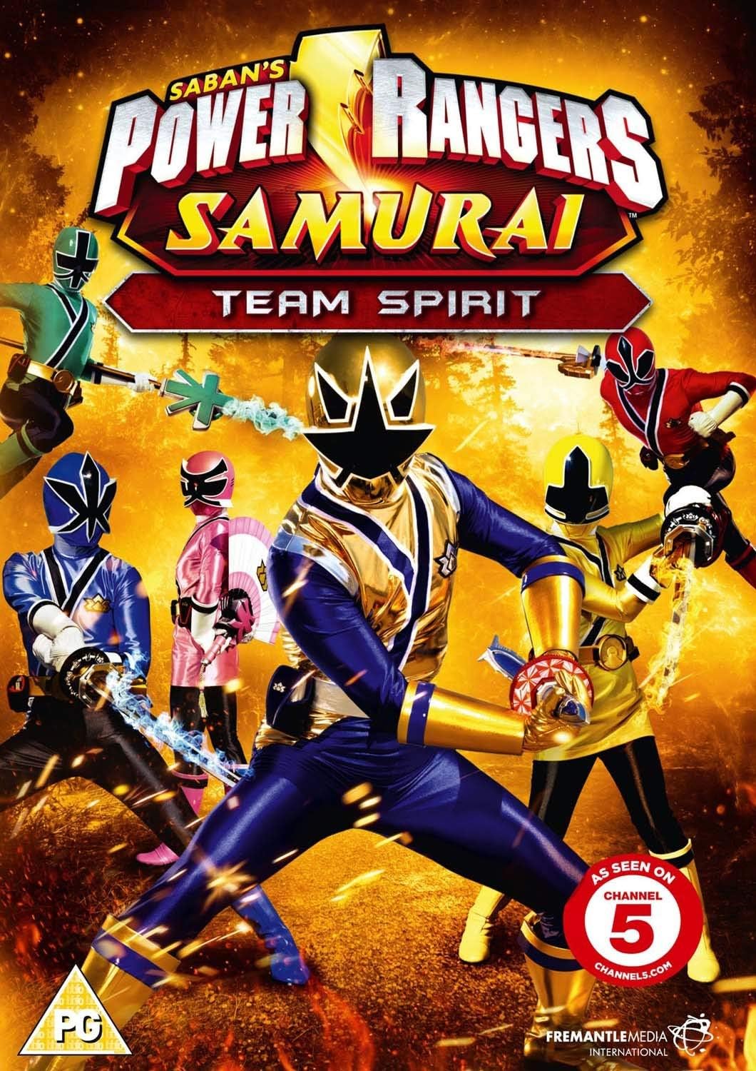 Power Rangers Samurai: Volume 3 - Team Spirit [DVD] by Alex Heartman ...