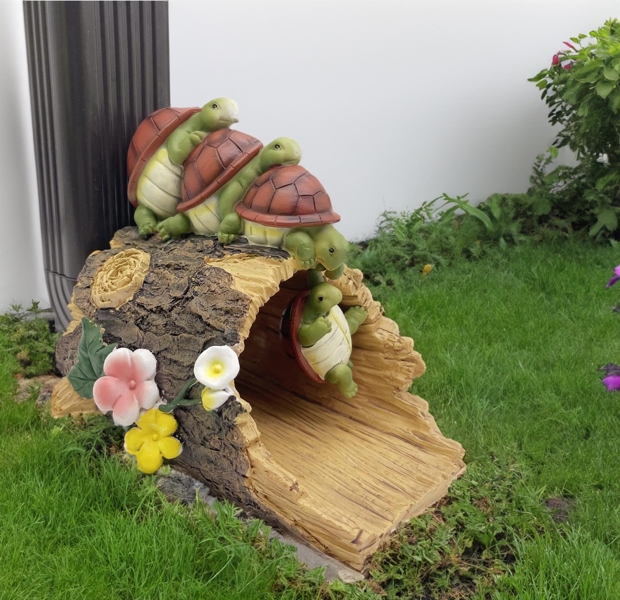 Decorative Downspout Splash Block Teaeeno Turtle Gutter Downspout ...
