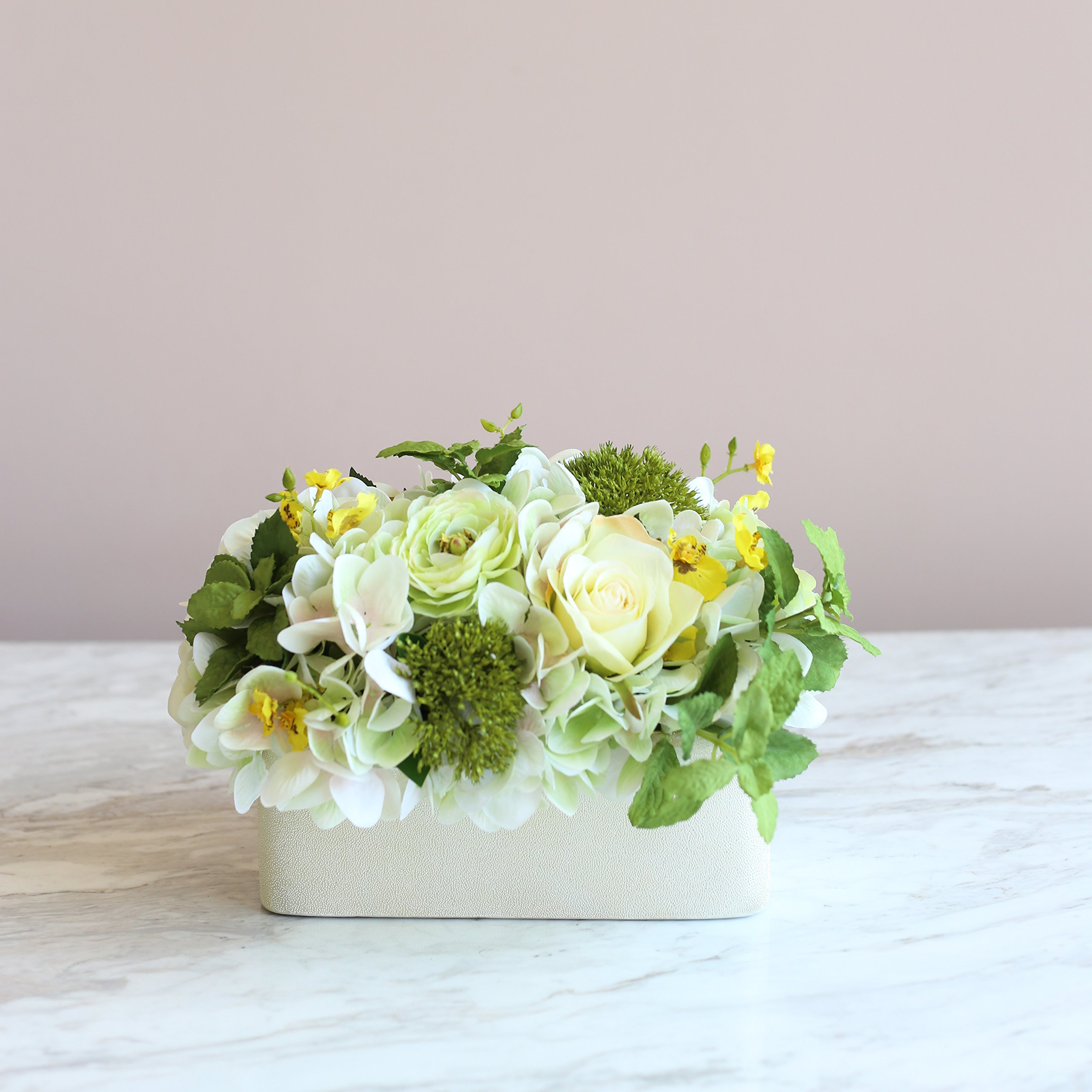 Arreglo Floral De Forma Rectangular