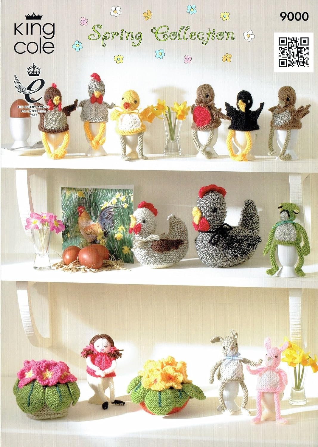 King Cole 9000 Knitting Pattern Spring Collection to Knit in King Cole ...