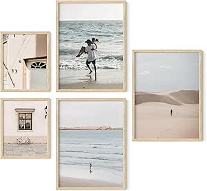 Amazon.com - HAUS AND HUES Collage Frames For Wall - Set of 5 Photo Gallery Frames, Picture ...