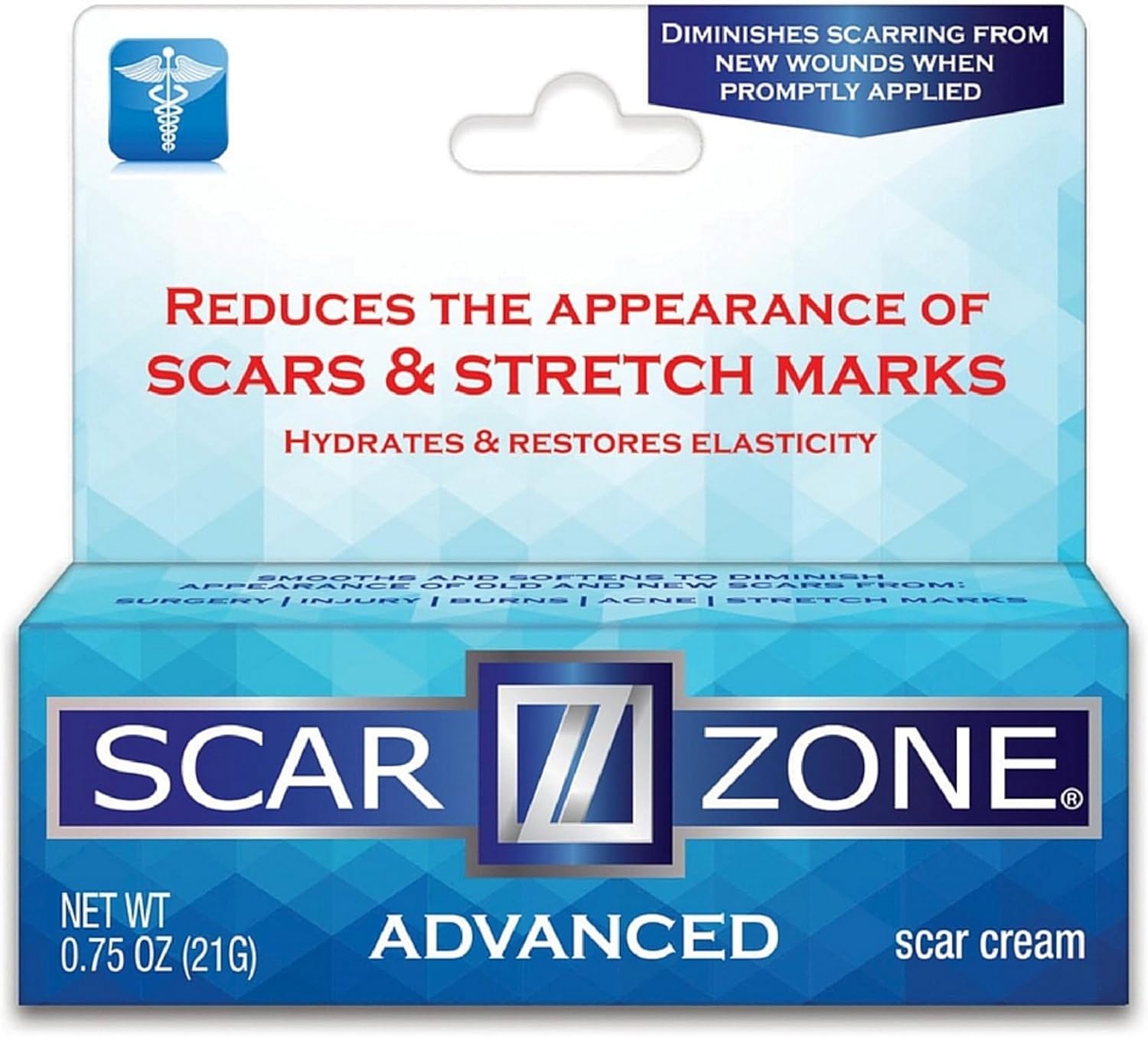 Amazon.com: Scar Zone Advanced Skin Care Scar Cream 0.75 oz (Pack of 5 ...