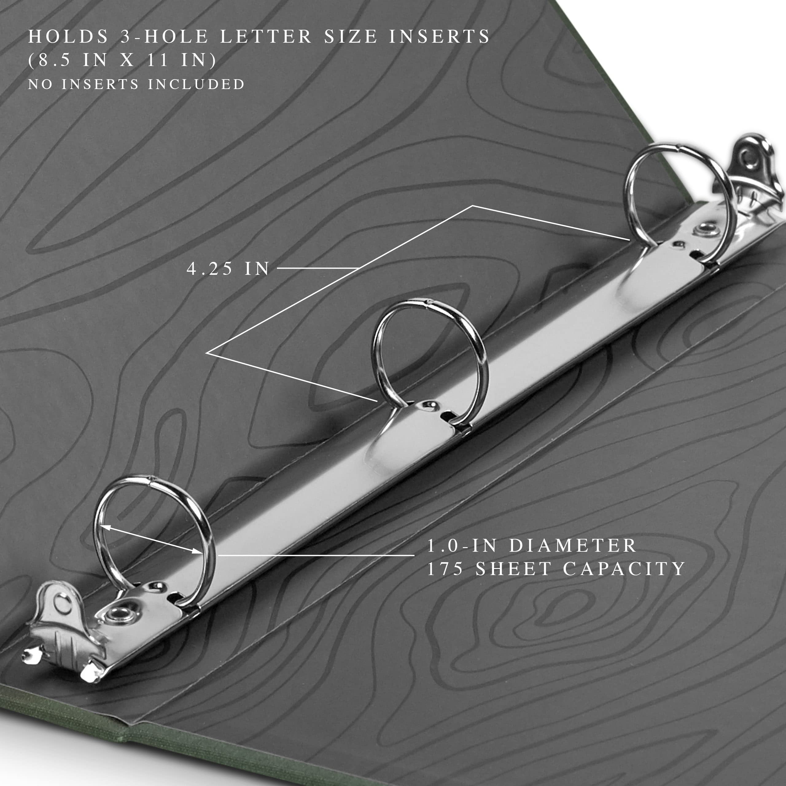 Snapklik.com : Jumping Fox Design Linen Fabric 3 Ring Binder, 1 Inch ...