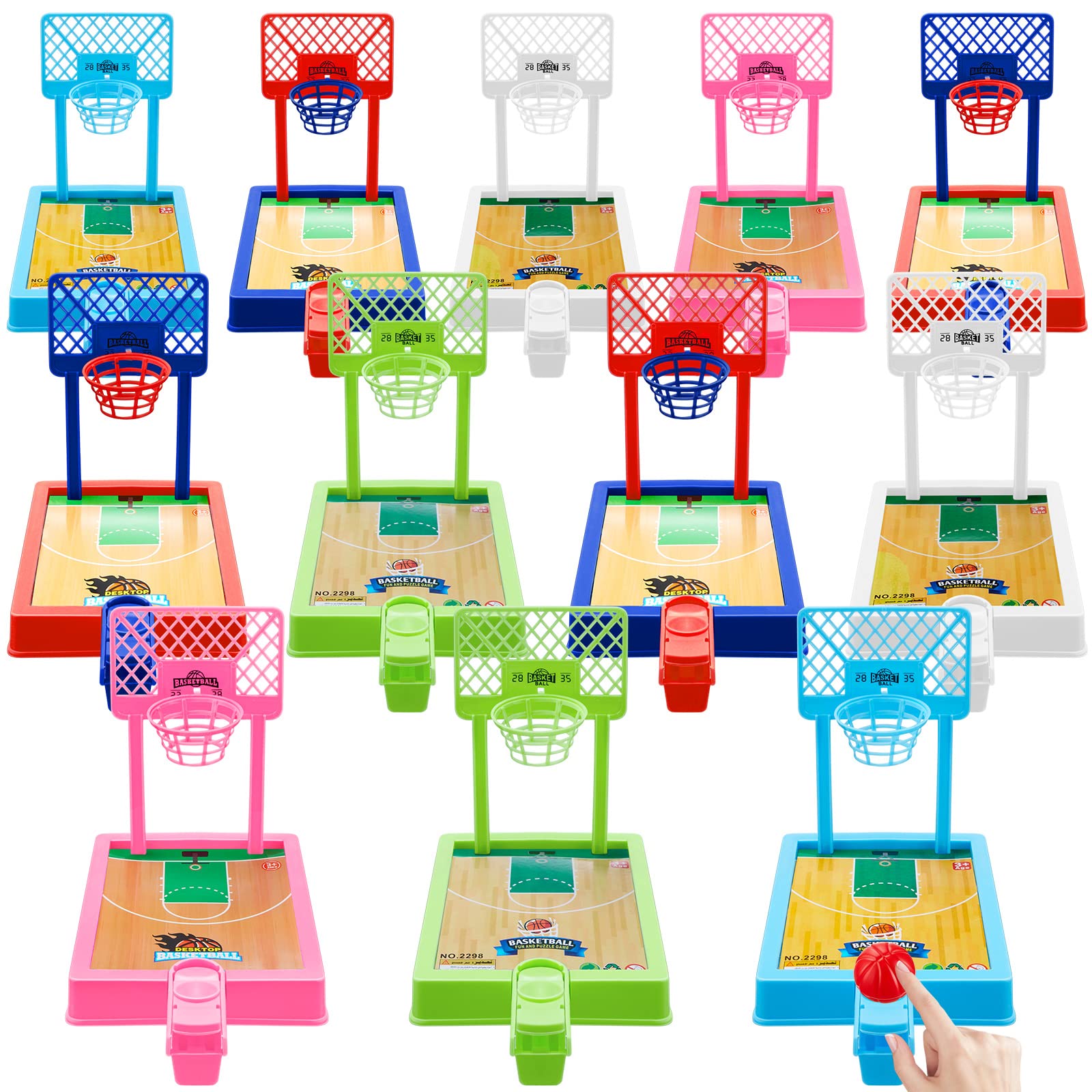 Snapklik.com : 12 Pack Mini Basketball Game Desktop Arcade Basketball ...