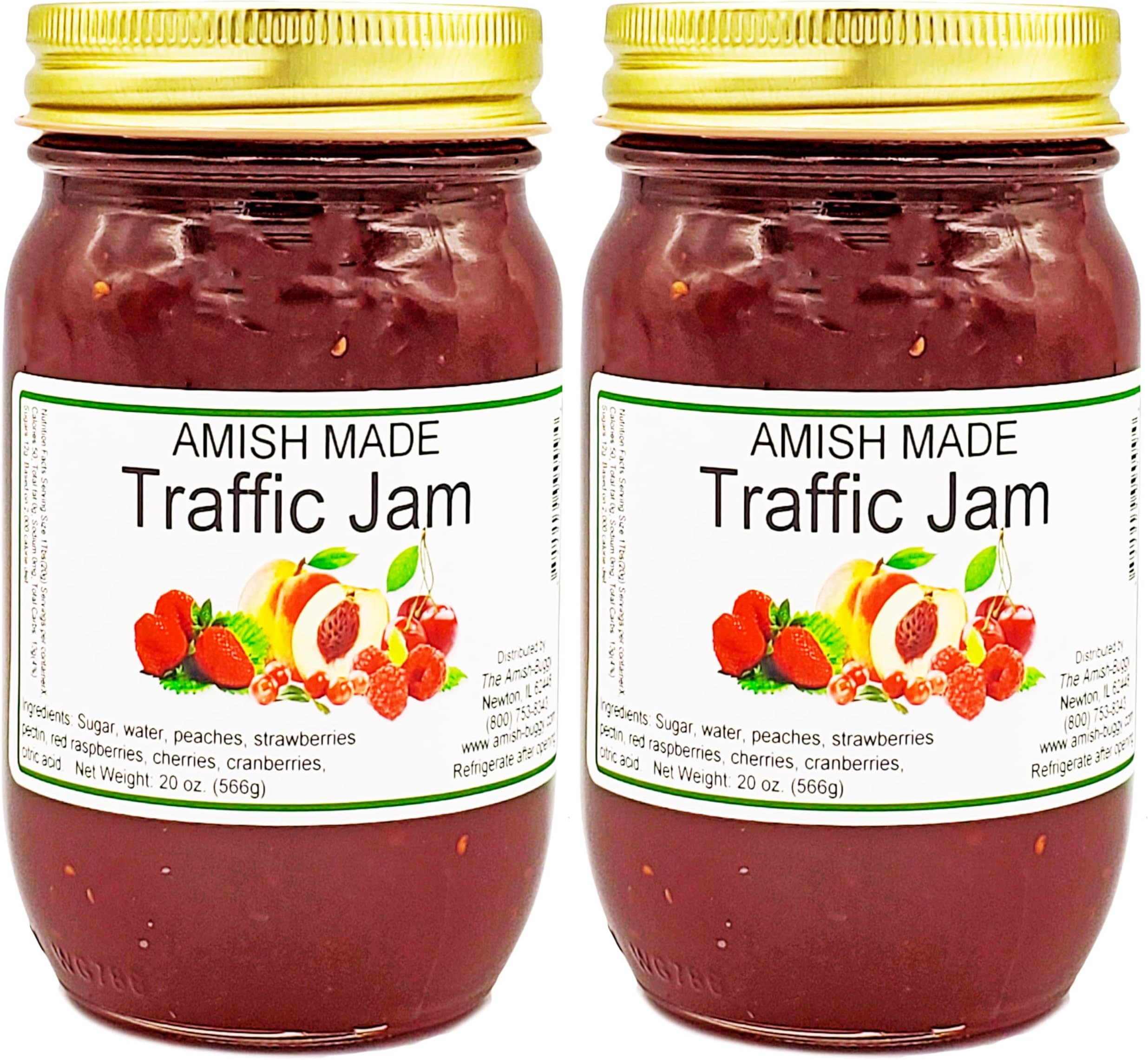 Amazon.com: Amish Traffic Jam - Two 18 Oz Jars : Grocery & Gourmet Food