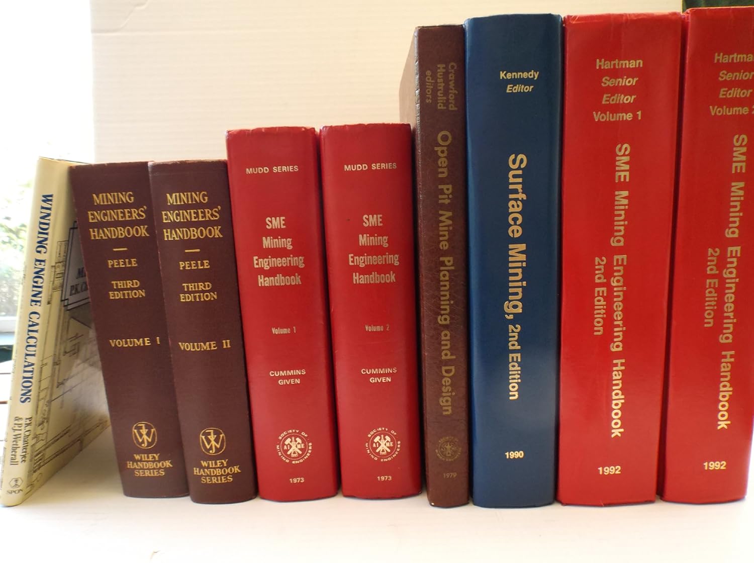 SME Mining Engineering Handbook Vol 2: Cummins, Arthur B.; Given, Ivan ...