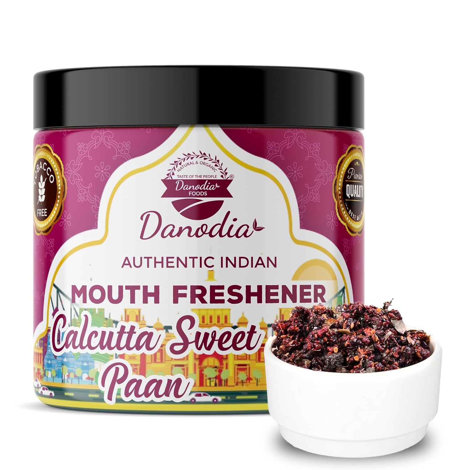 Amazon.com: Danodia Foods Calcutta Sweet Paan - 100g | Authentic Indian ...