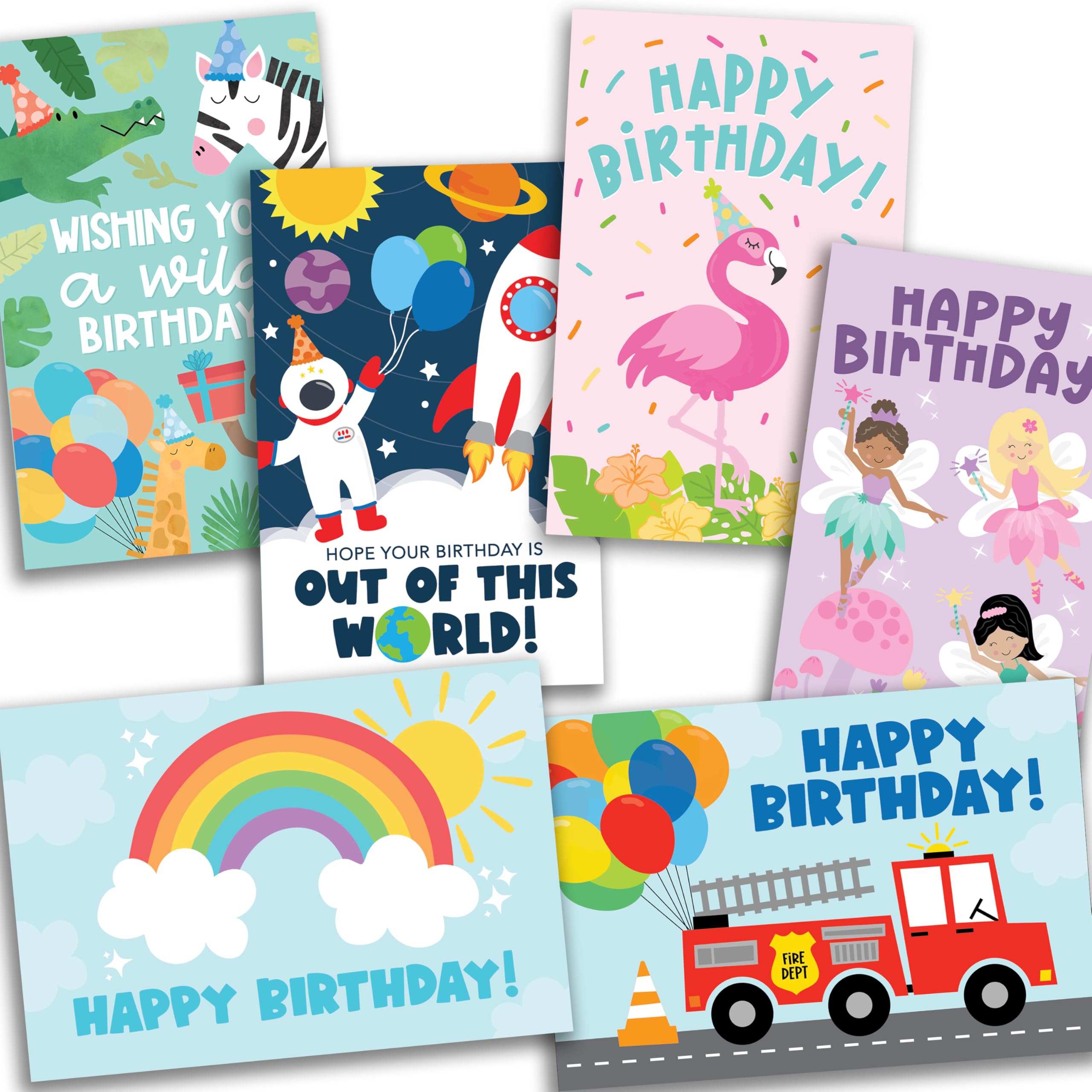Snapklik.com : 54 Colorful Happy Birthday Cards For Kids - Boys ...