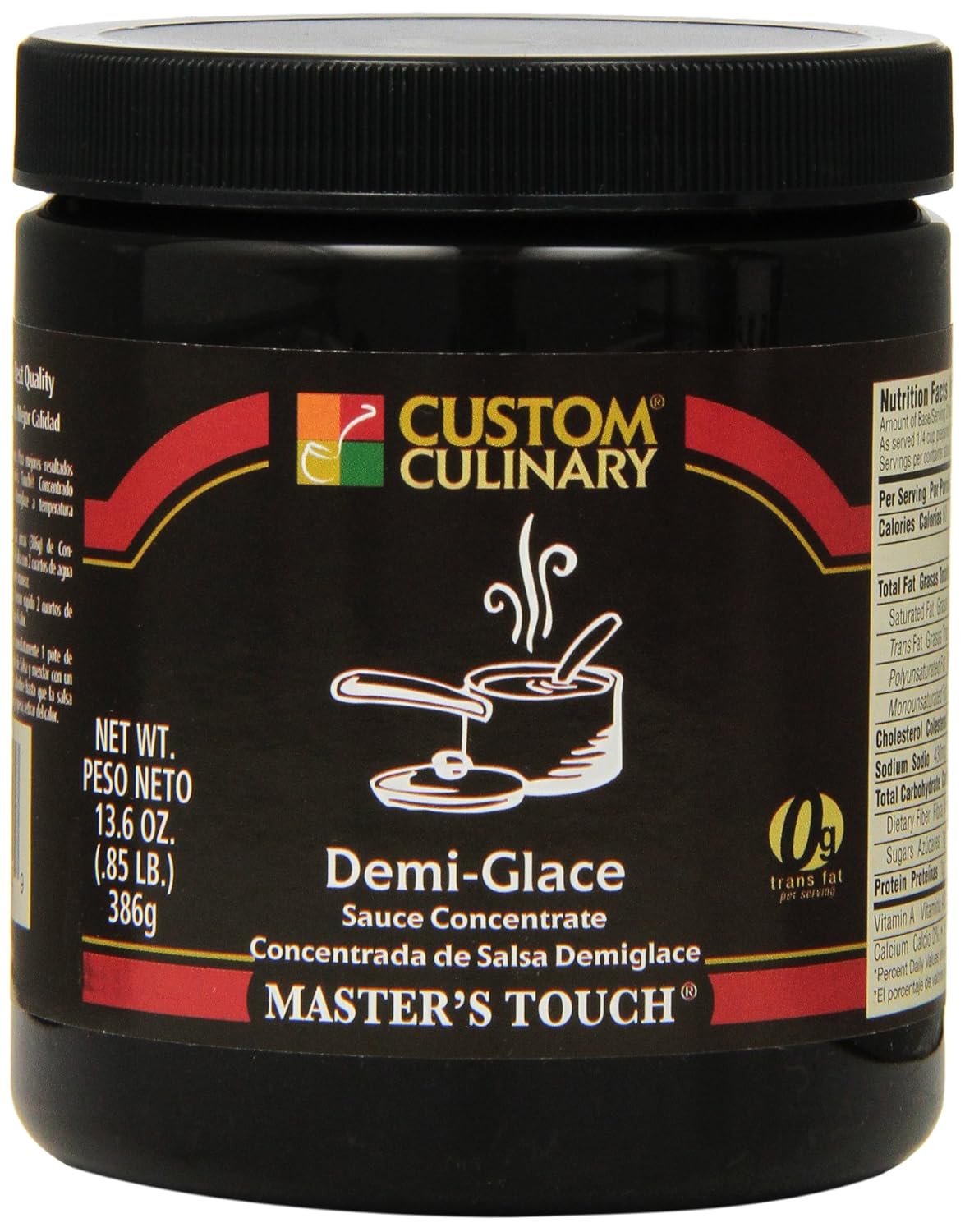 Amazon.com: Custom Culinary Master's Touch Custom Culinary Demi-Glace ...