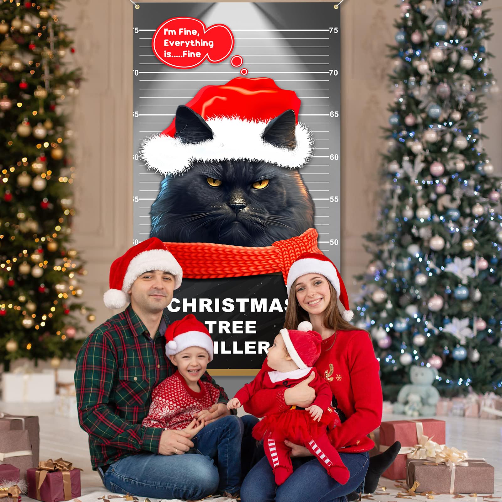Black Cat Christmas Memes