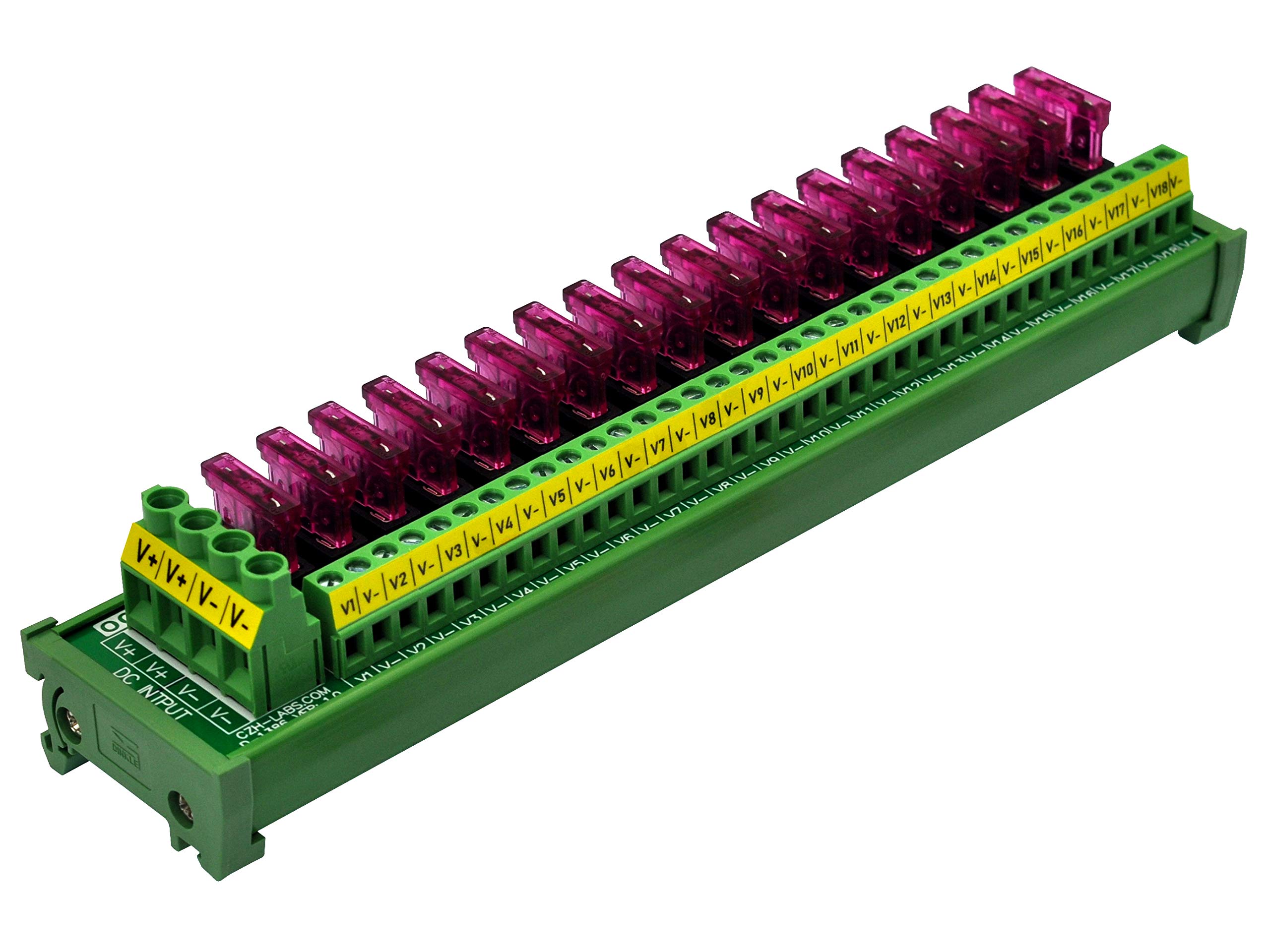 Snapklik.com : DC Power Fuse Distribution Strip Module