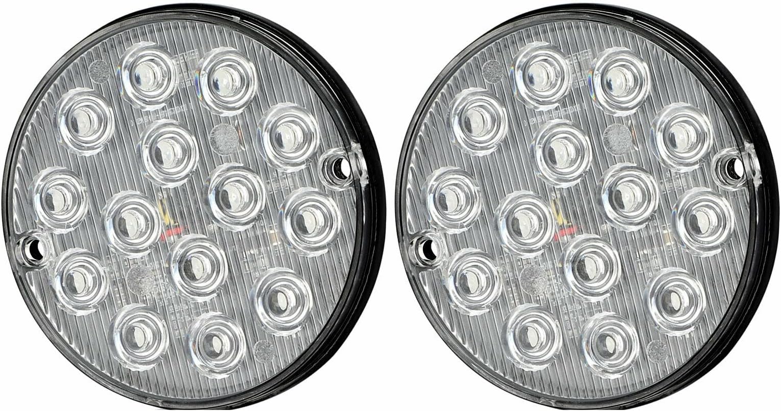 Amazon.com: BRAVECOW 2PCS 3" Round LED Trailer Tail Lights IP67 ...