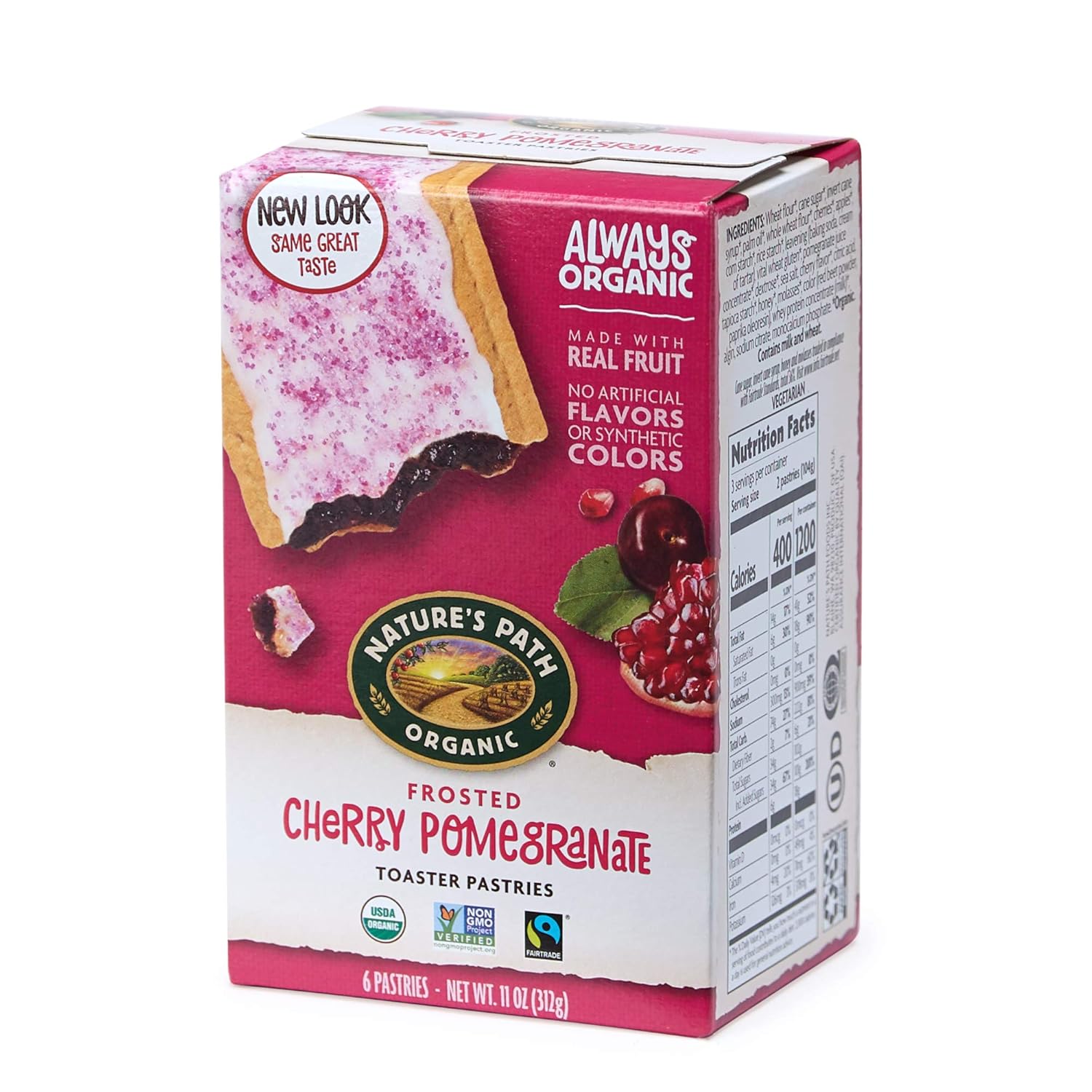 Amazon.com: Natureâ€™s Path Organic Frosted Cherry Pomegranate Toaster ...
