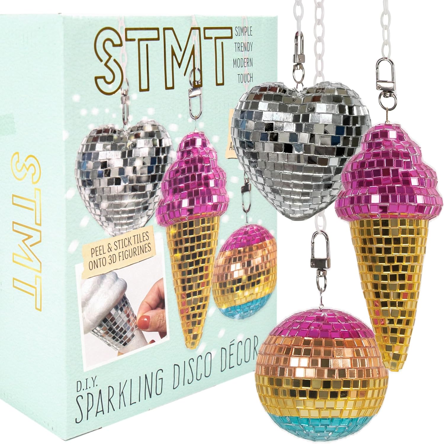 Amazon.com: STMT DIY Sparkling Disco Décor, Make Your Own Mini Disco ...
