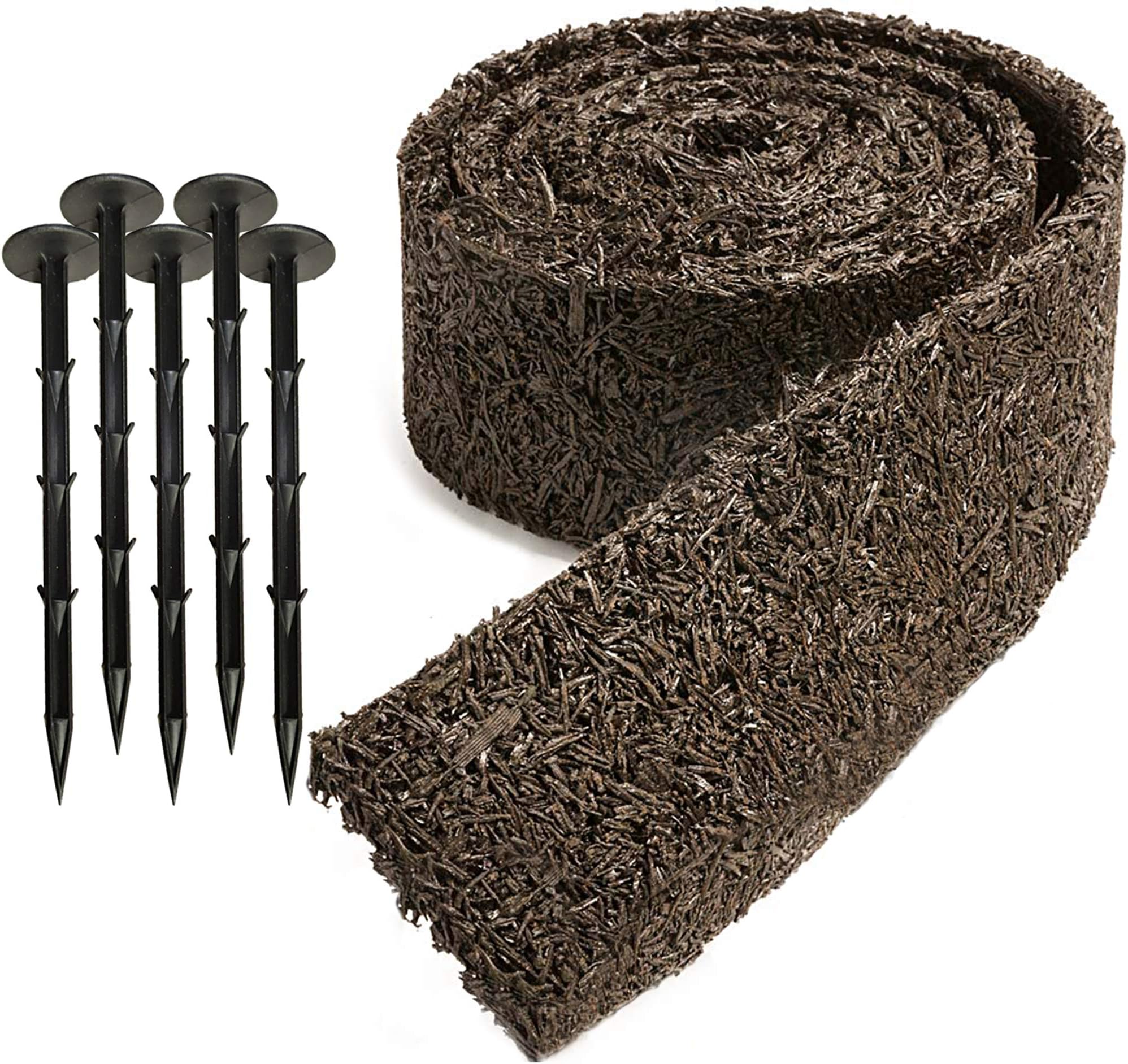 Amazon.com: Longleaf Pine Straw Roll for Landscaping - Red Color UV ...