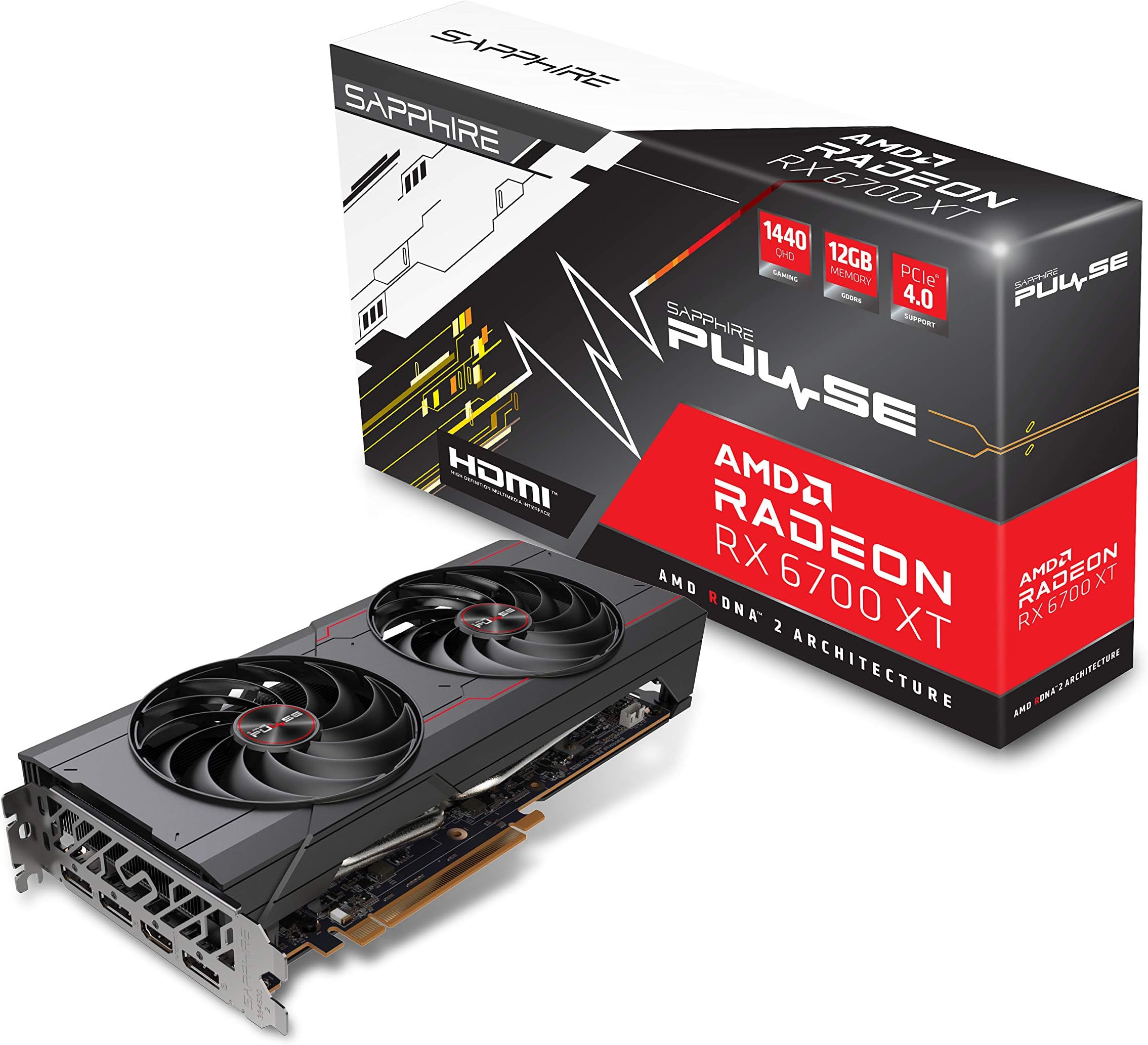 Amazon.com: XFX Speedster QICK319 Radeon RX 6750XT CORE Gaming Graphics ...