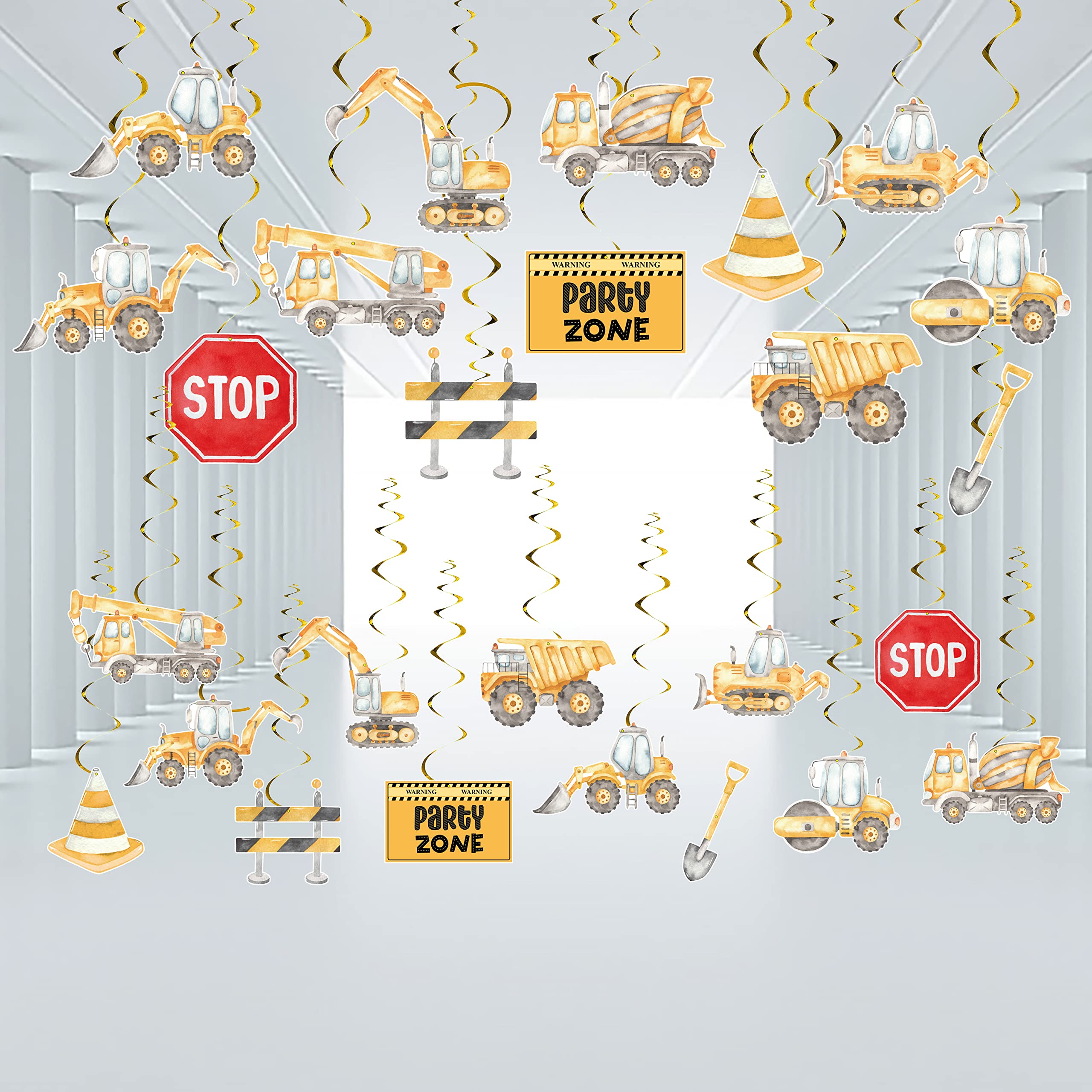 Construction Zone Party Signs